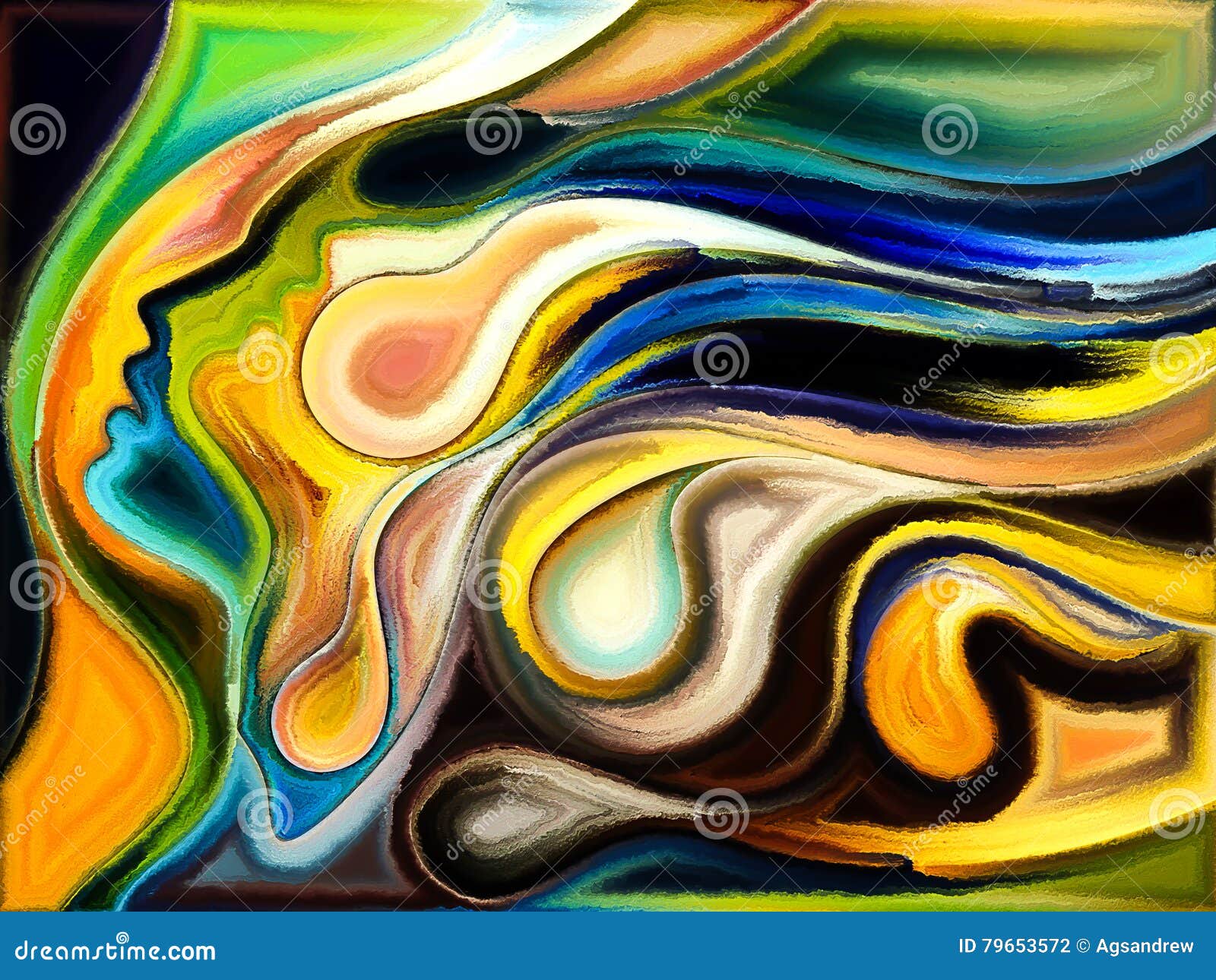 La fleur de communication illustration stock. Illustration du ...