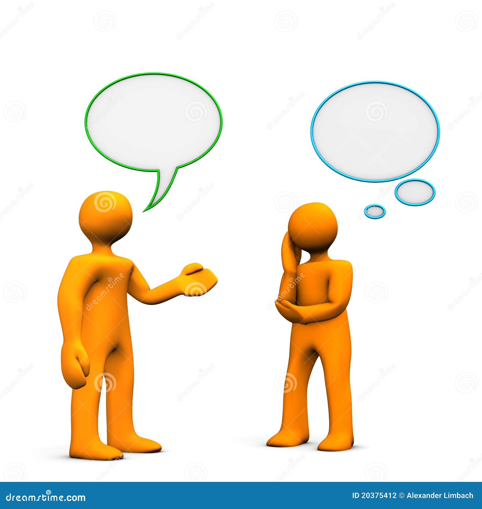 La gente che comunica illustrazione di stock. Illustrazione di ...