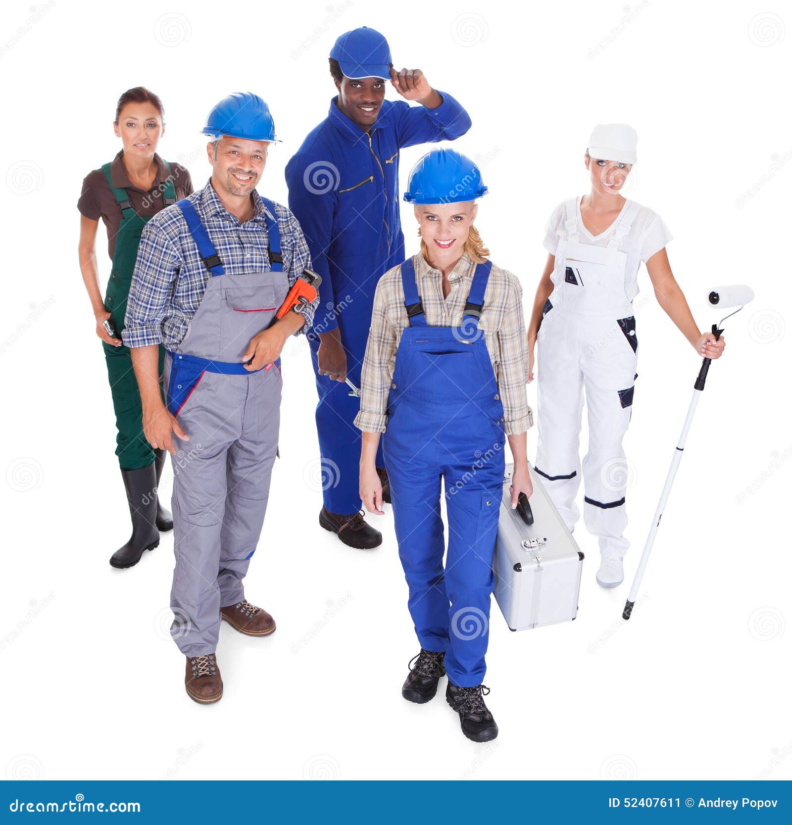 La Gente Che Rappresenta Le Diverse Professioni Immagine Stock ...