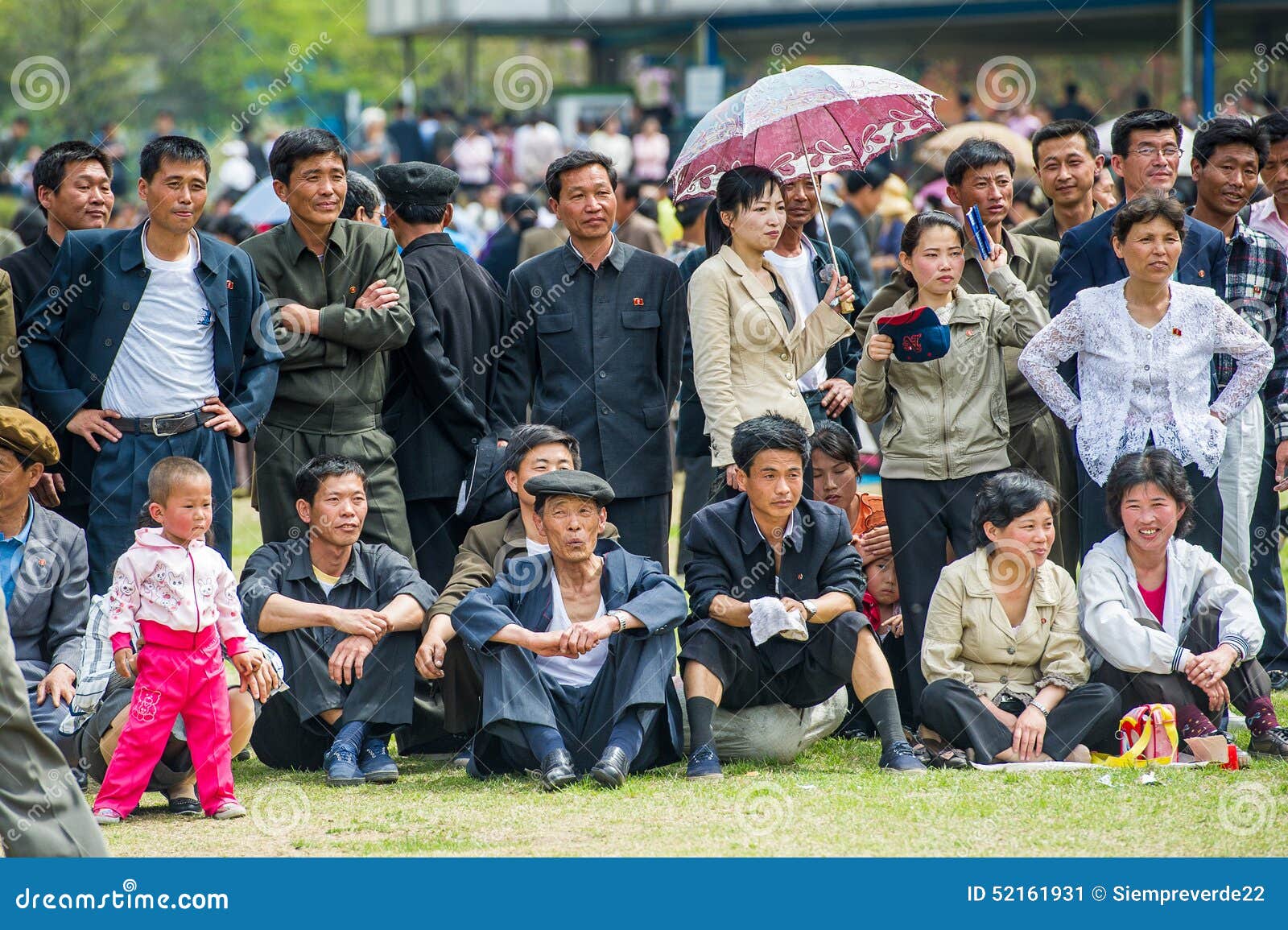 La gente in COREA DEL NORD fotografia editoriale. Immagine di possa ...
