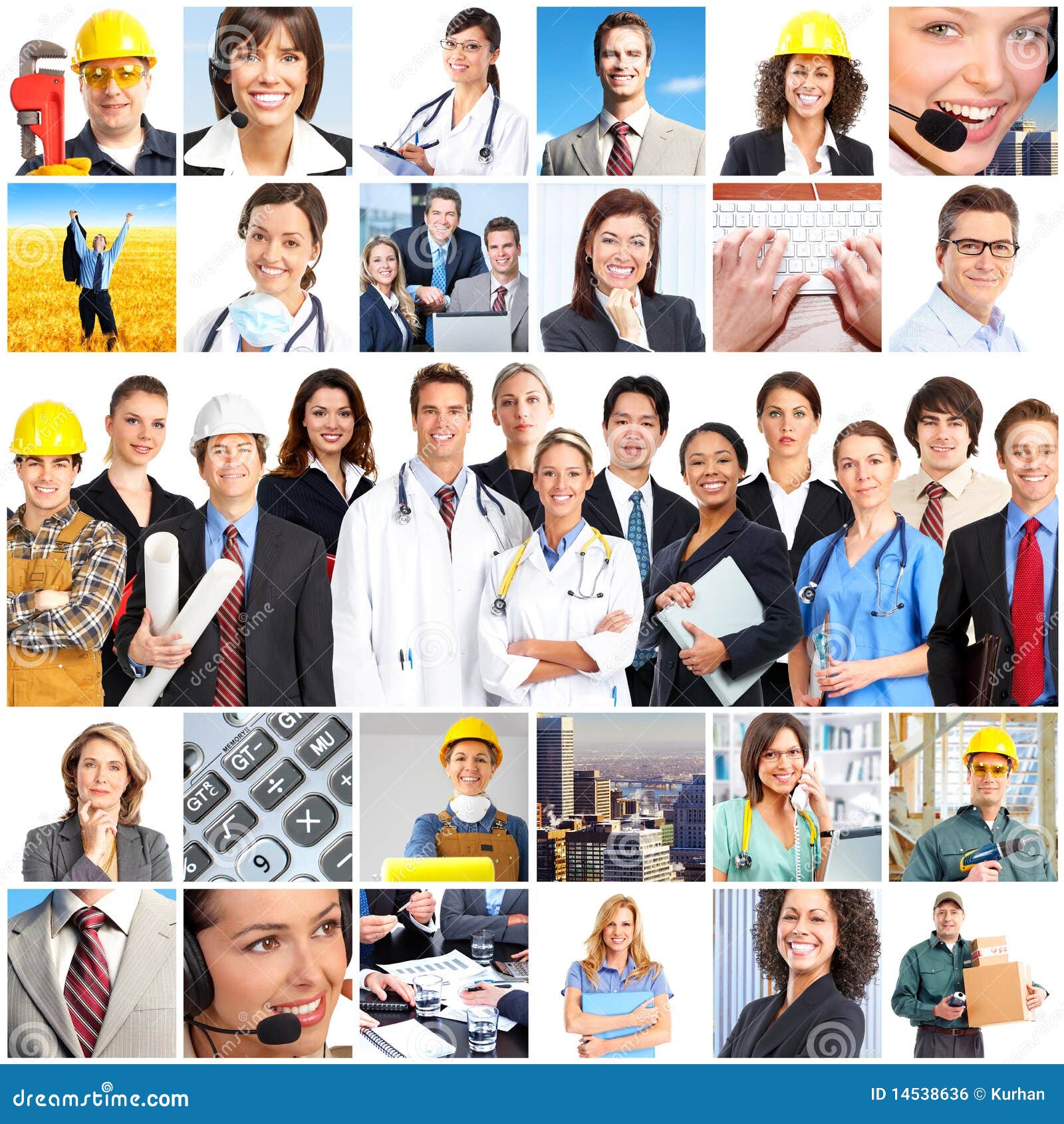 La gente degli operai fotografia stock. Immagine di casuale - 14538636