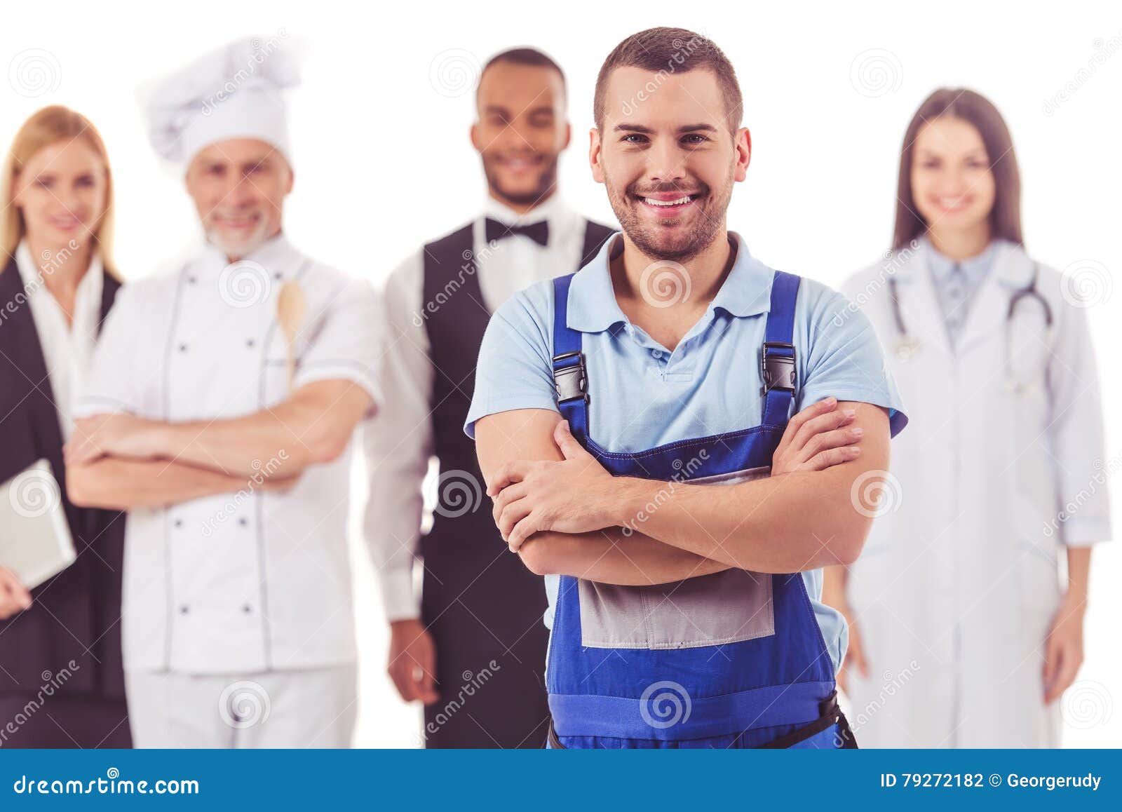 La Gente Delle Professioni Differenti Fotografia Stock - Immagine di ...