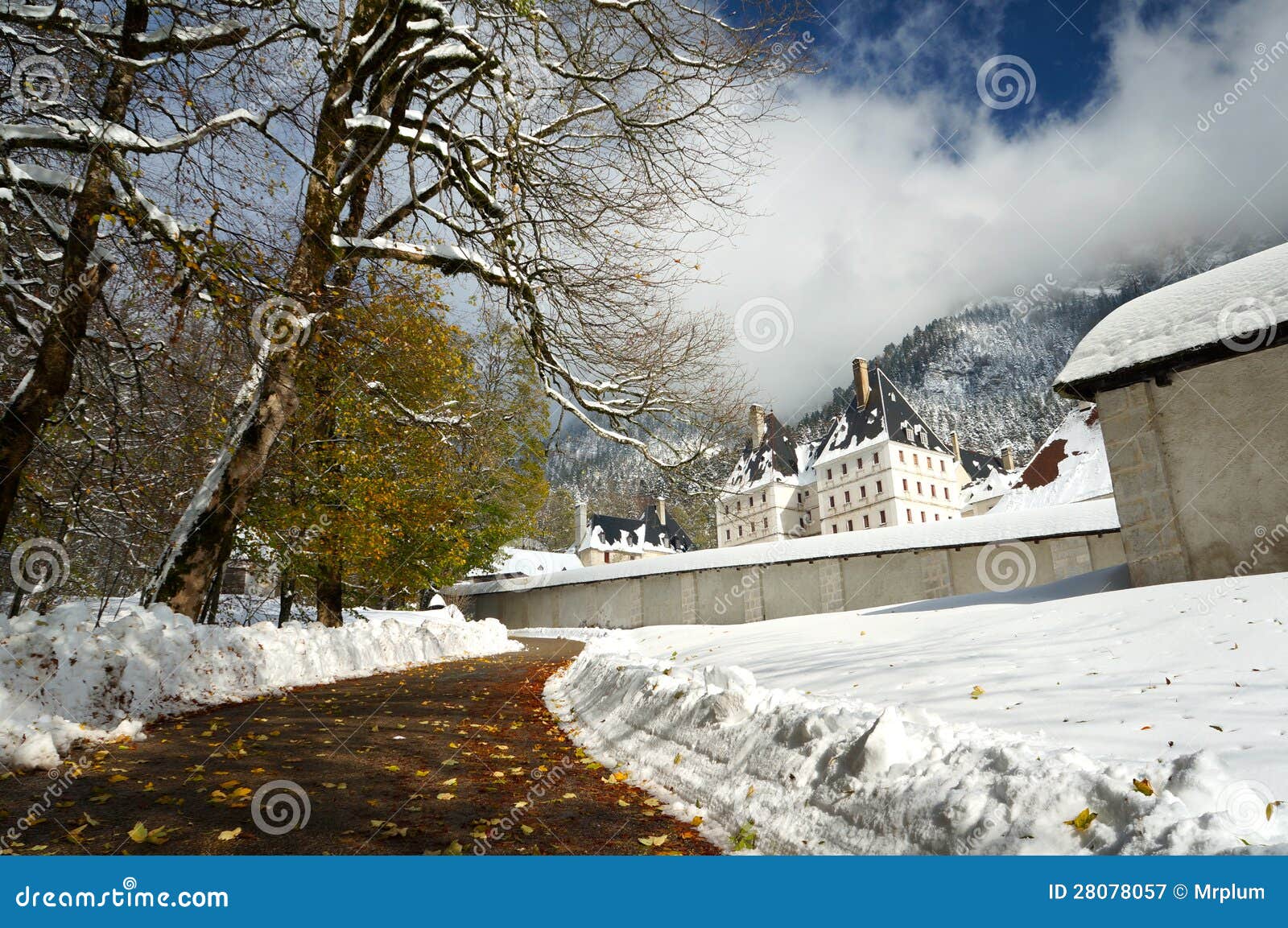 La Grande Chartreuse Monastery, France Stock Image - Image of enclosed ...