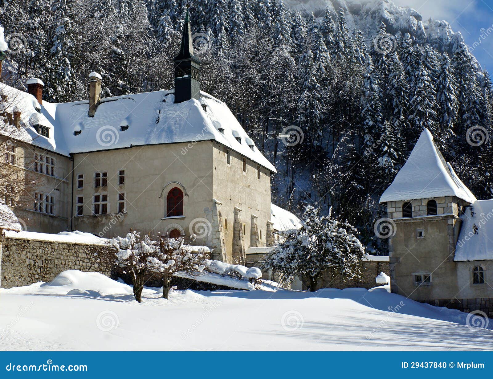 La Grande Chartreuse Monastery, France Stock Photo - Image of french ...