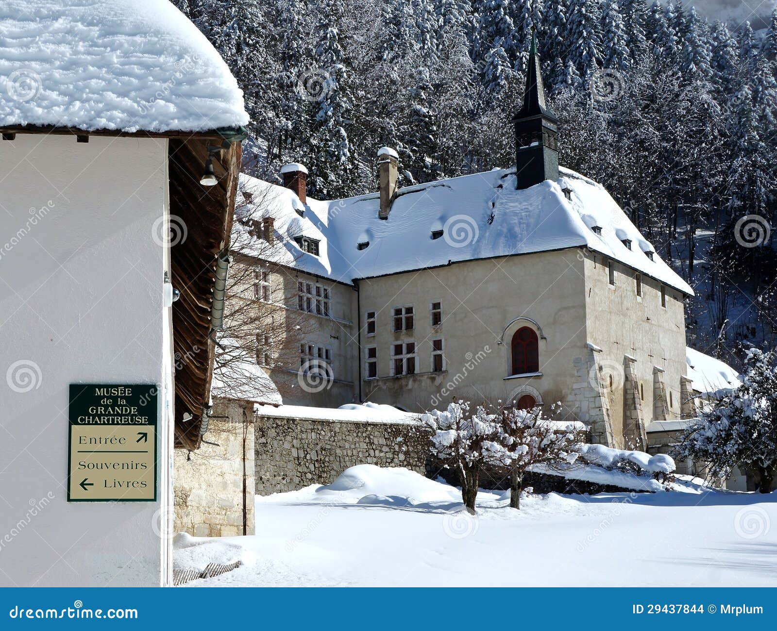 La Grande Chartreuse Monastery, France Stock Photo - Image of stat ...