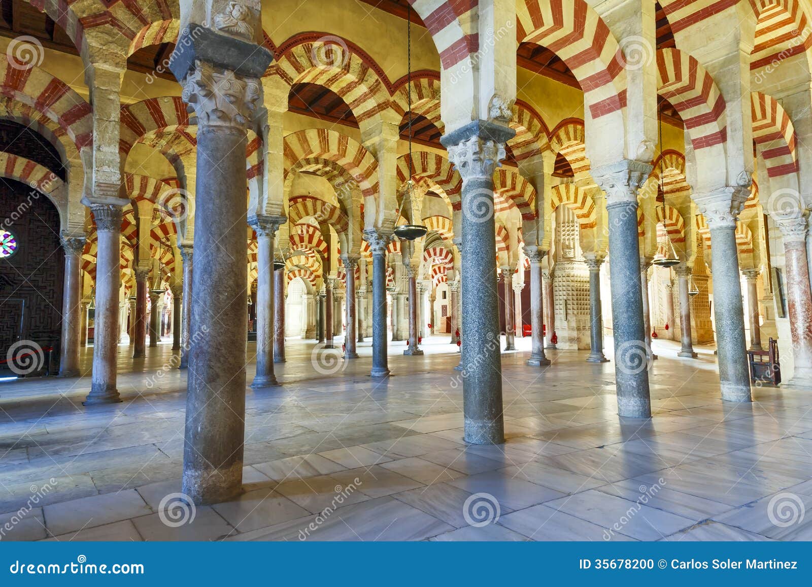 La Grande Moschea Di Cordova Fotografia Stock - Immagine di islam ...