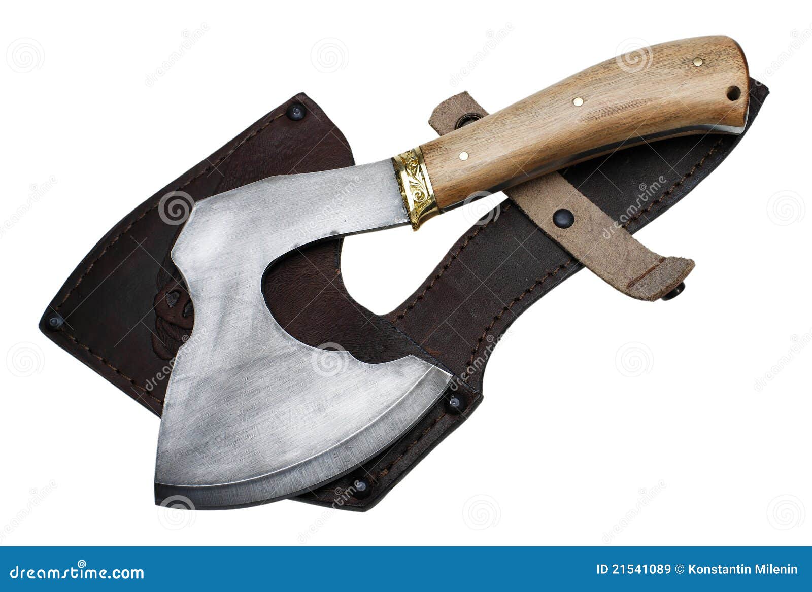 La hache de chasse image stock. Image du dangereux, coupure - 21541089