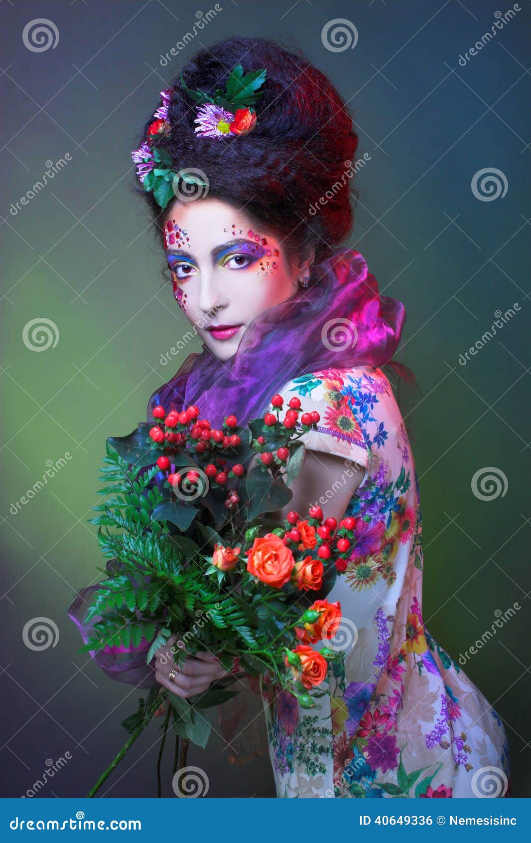 La hada foto de archivo. Imagen de belleza, magia, muchacha - 40649336