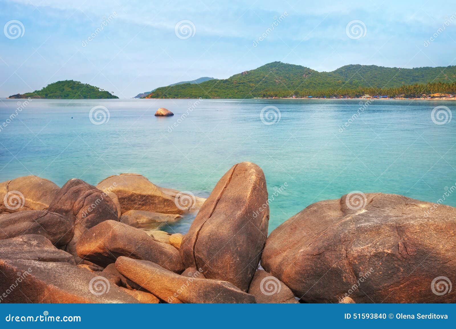 La India, Goa, Playa De Palolem Foto de archivo - Imagen de caribe ...