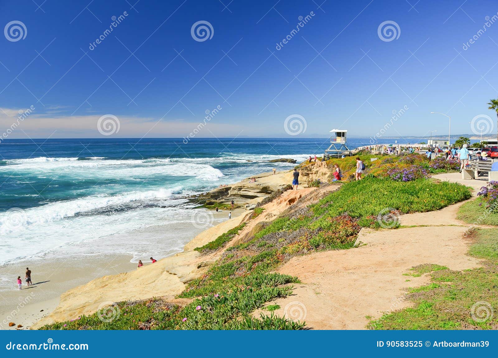 La Jolla, California stock image. Image of california - 90583525