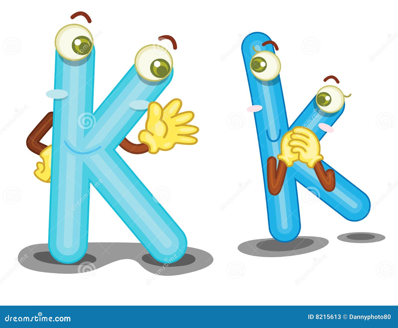 La Letra K Fotos de archivo - Imagen: 8215613