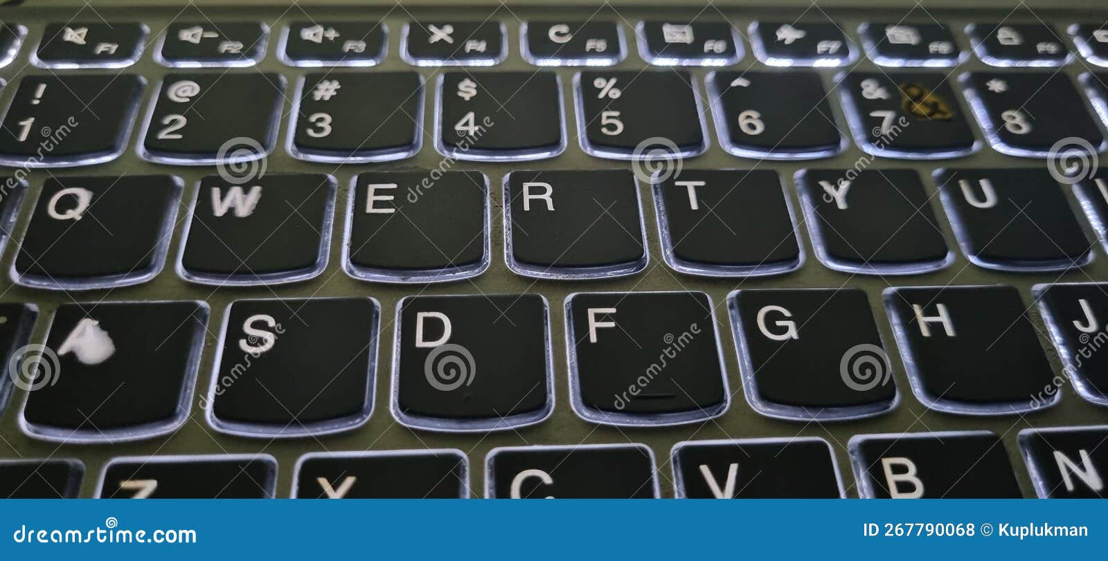 La Letra Qwerty Del Teclado Foto de archivo - Imagen de fuente, texto ...