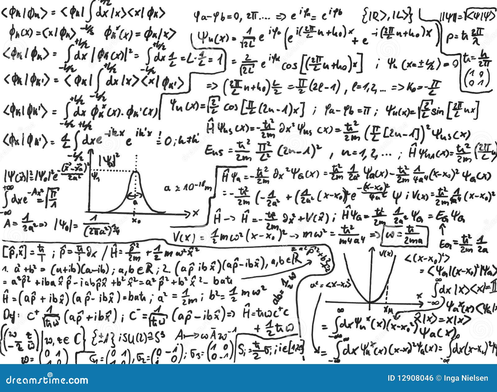 La mécanique quantique photo stock. Image du prévoyez - 12908046