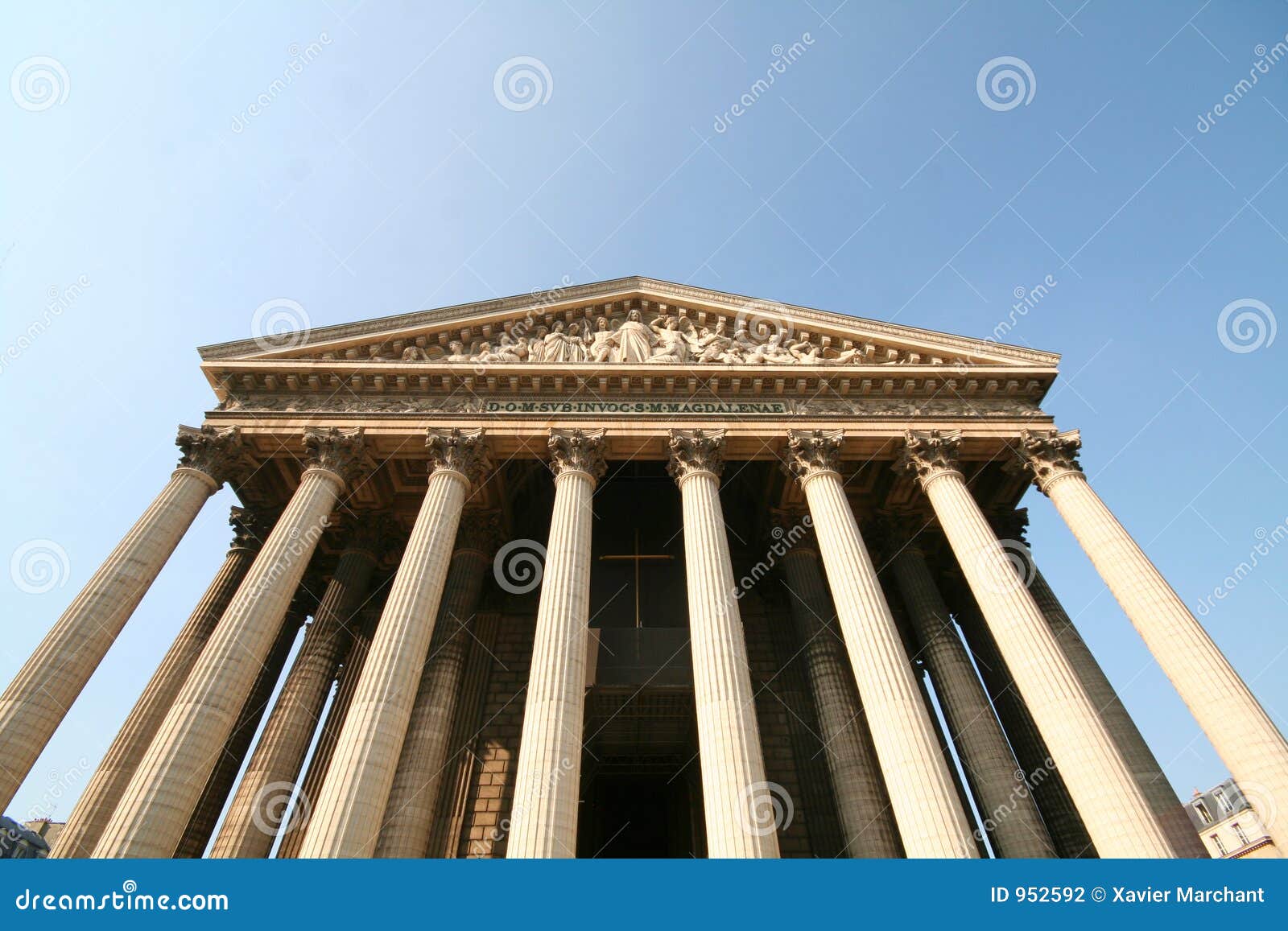 La madeleine stock photo. Image of stone, tourist, place - 952592