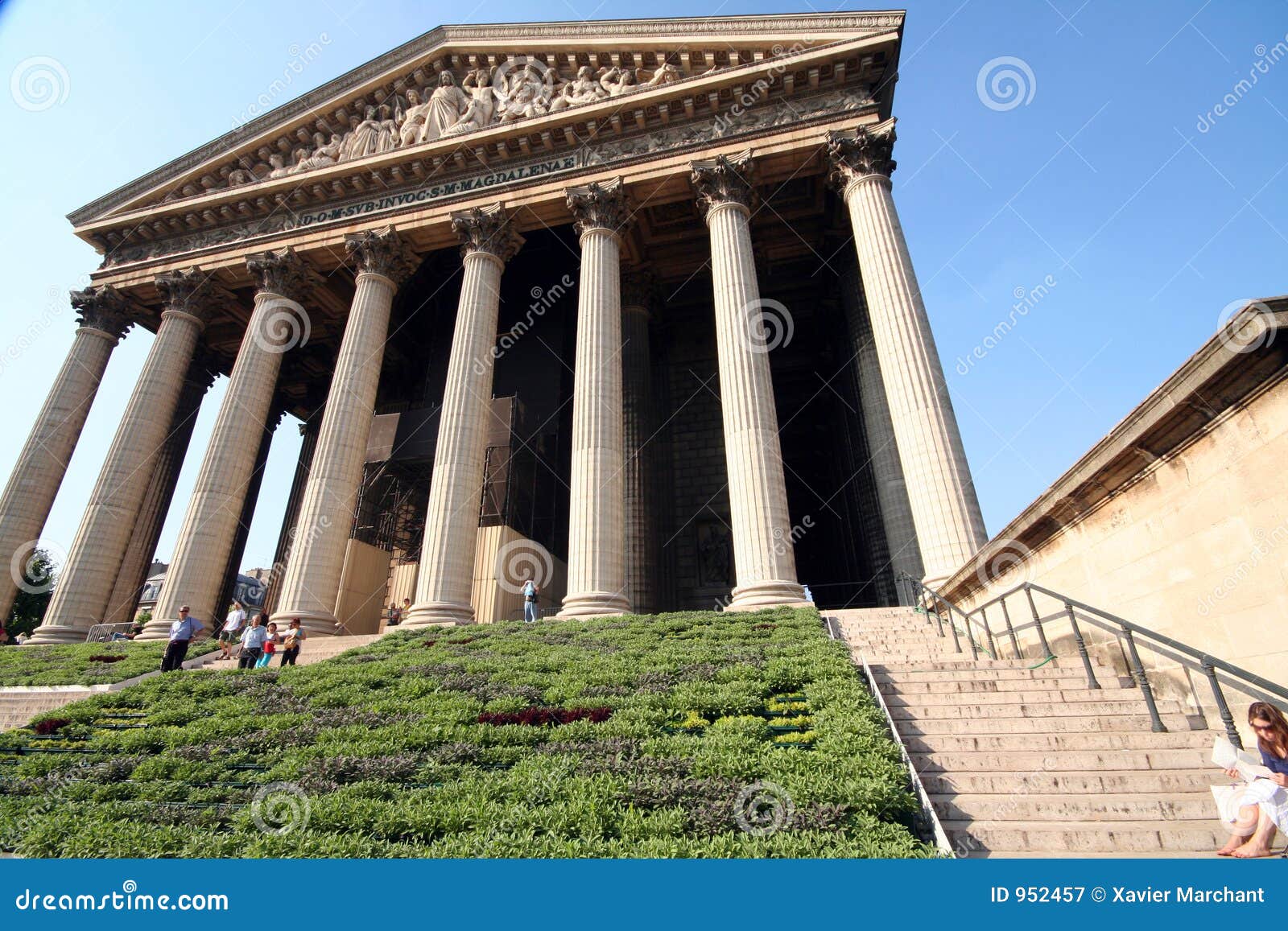 La madeleine monument stock image. Image of madeleine, paris - 952457