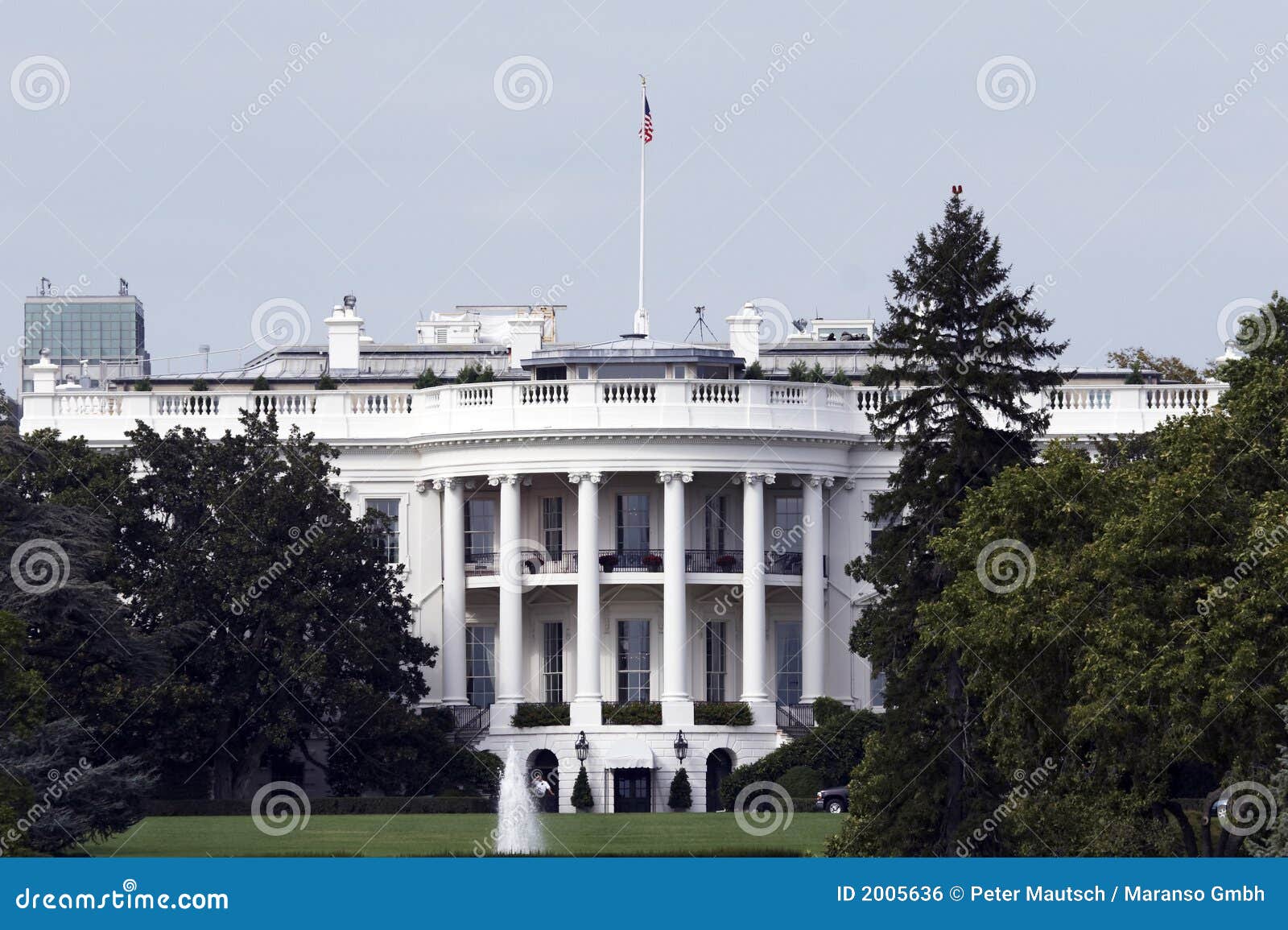 La Maison Blanche, Washington DC Photo stock - Image du automnal, grand ...