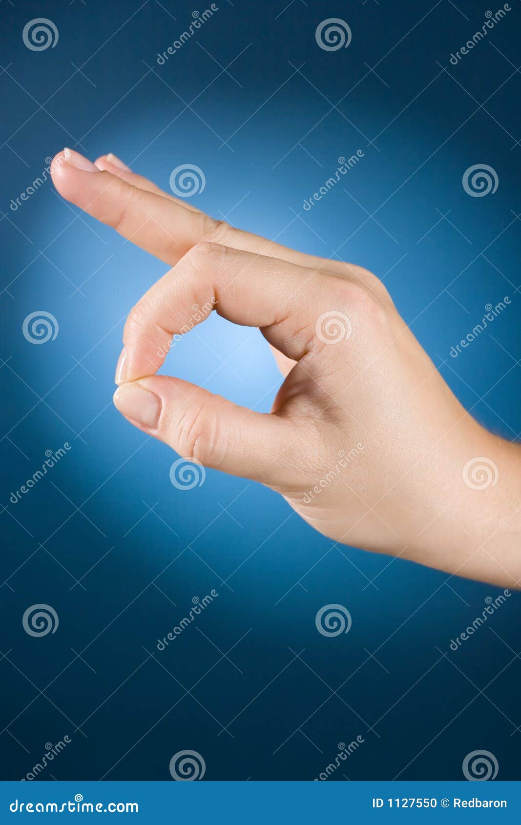 La Mano Muestra Que Exacto/corrija Foto de archivo - Imagen de concepto ...