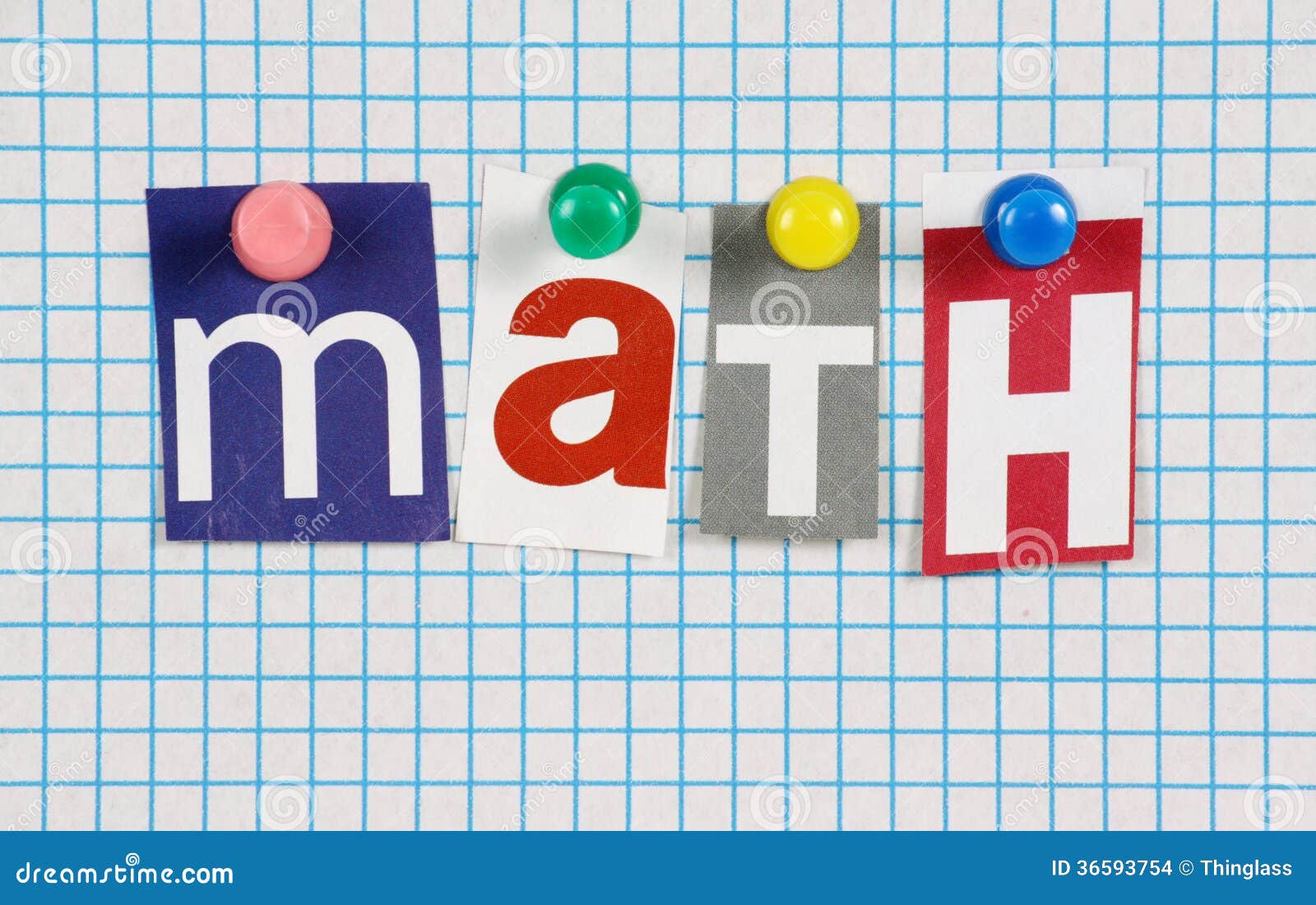 La Matemáticas De La Palabra Foto de archivo - Imagen de tema ...