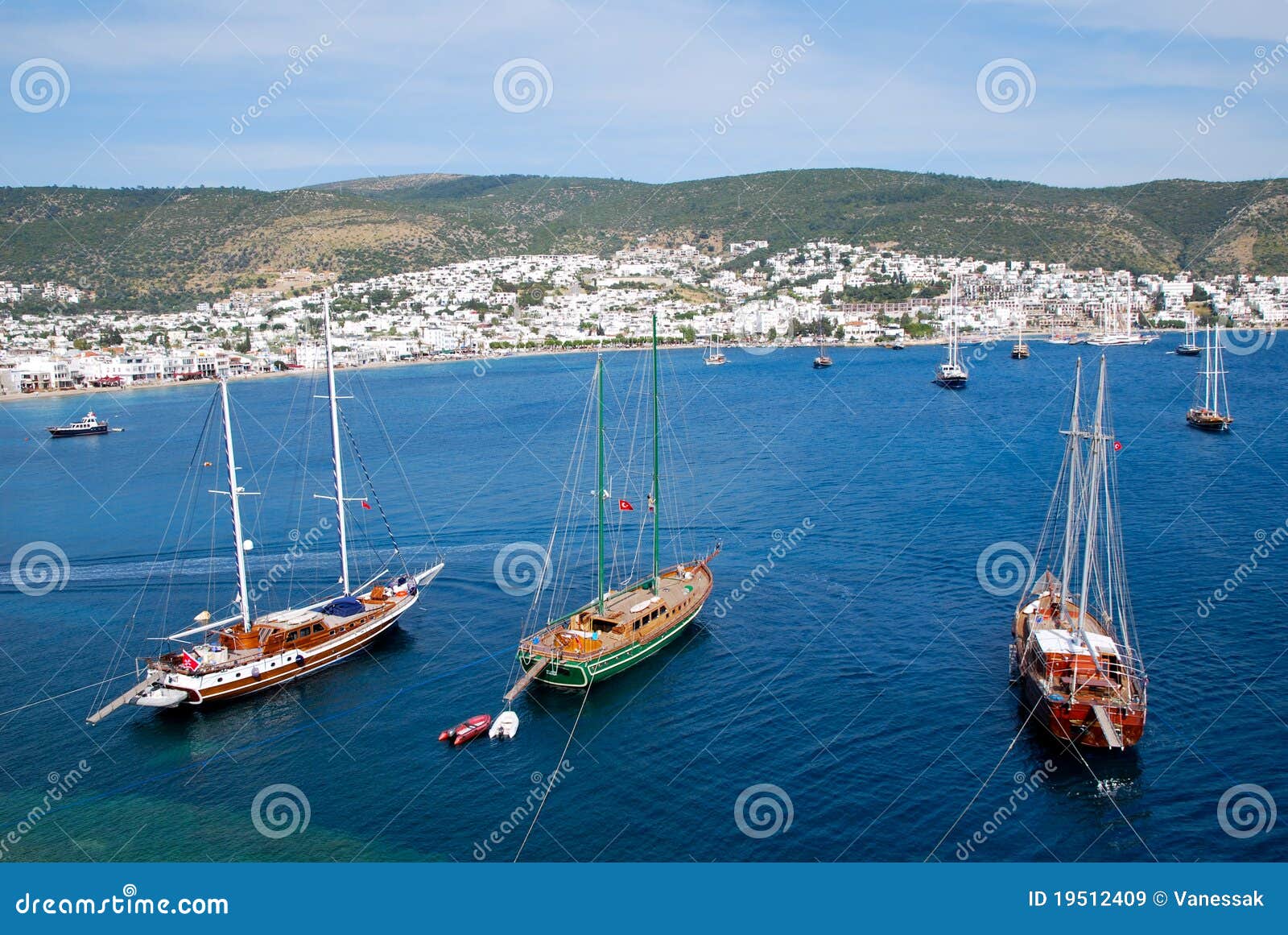 La mer de Bodrum image stock. Image du histoire, destinations - 19512409