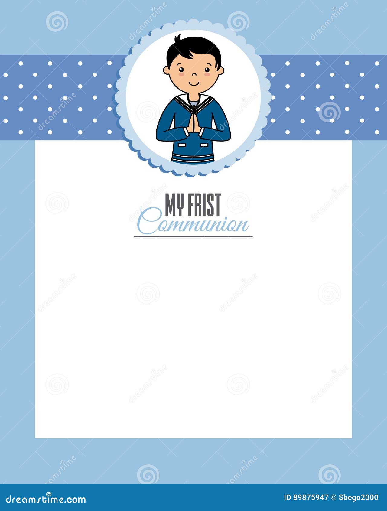 La mia prima comunione illustrazione vettoriale. Illustrazione di ... La mia prima comunione illustrazione vettoriale. Illustrazione di ...
