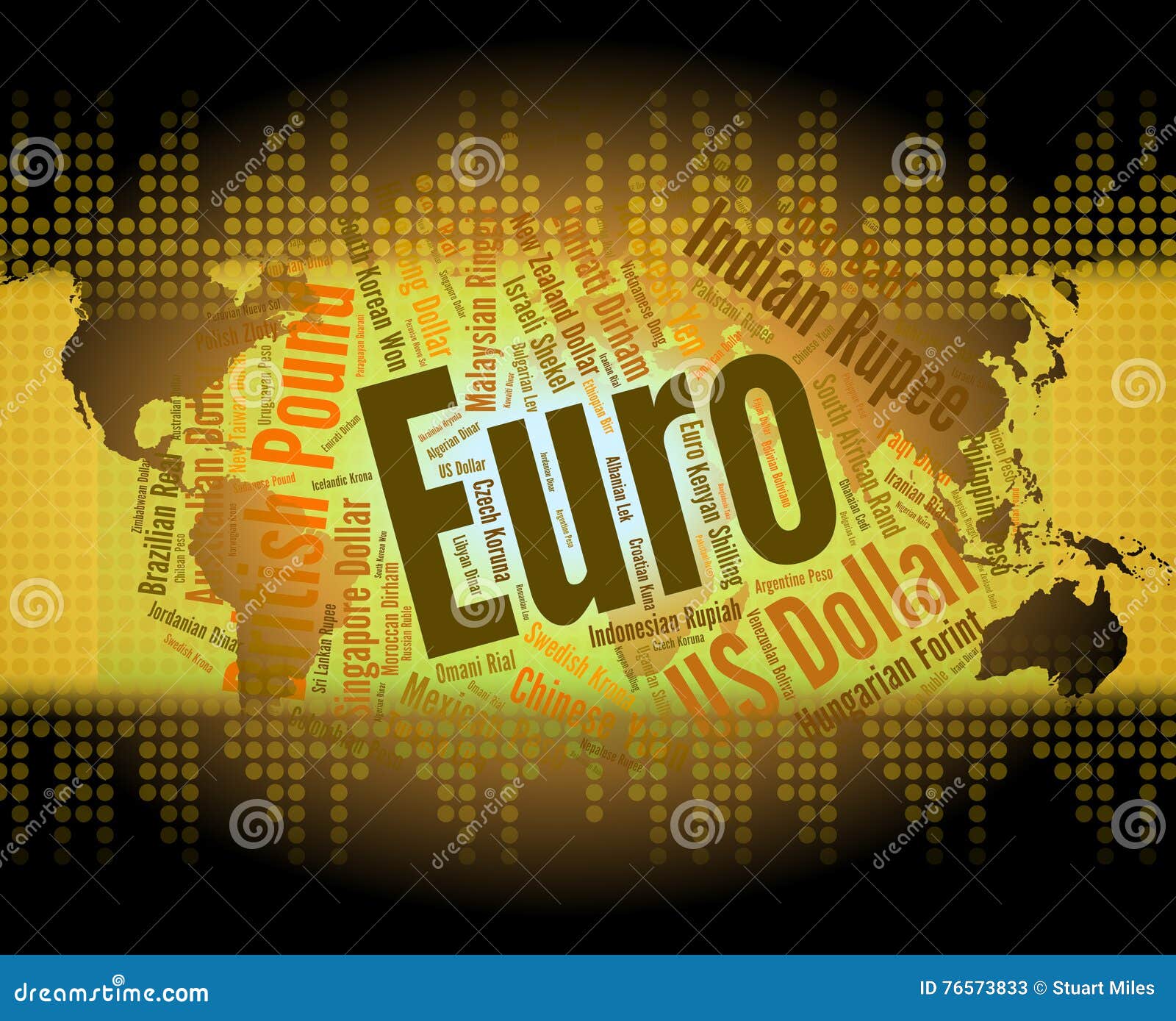La Moneda Euro Representa El Intercambio Rate and Coin Stock de ...