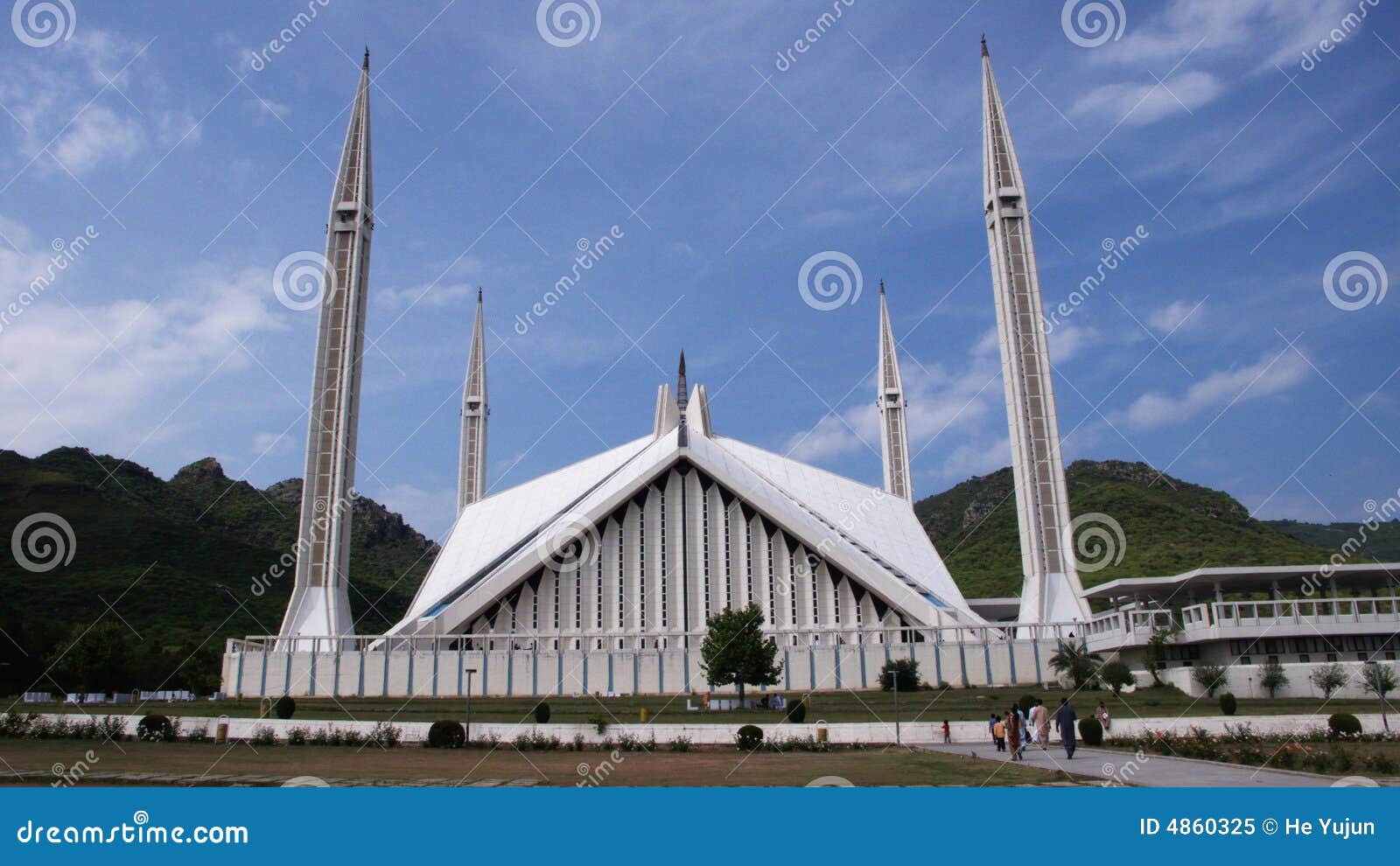 La moschea di Shah Faisal immagine editoriale. Immagine di santuario ...