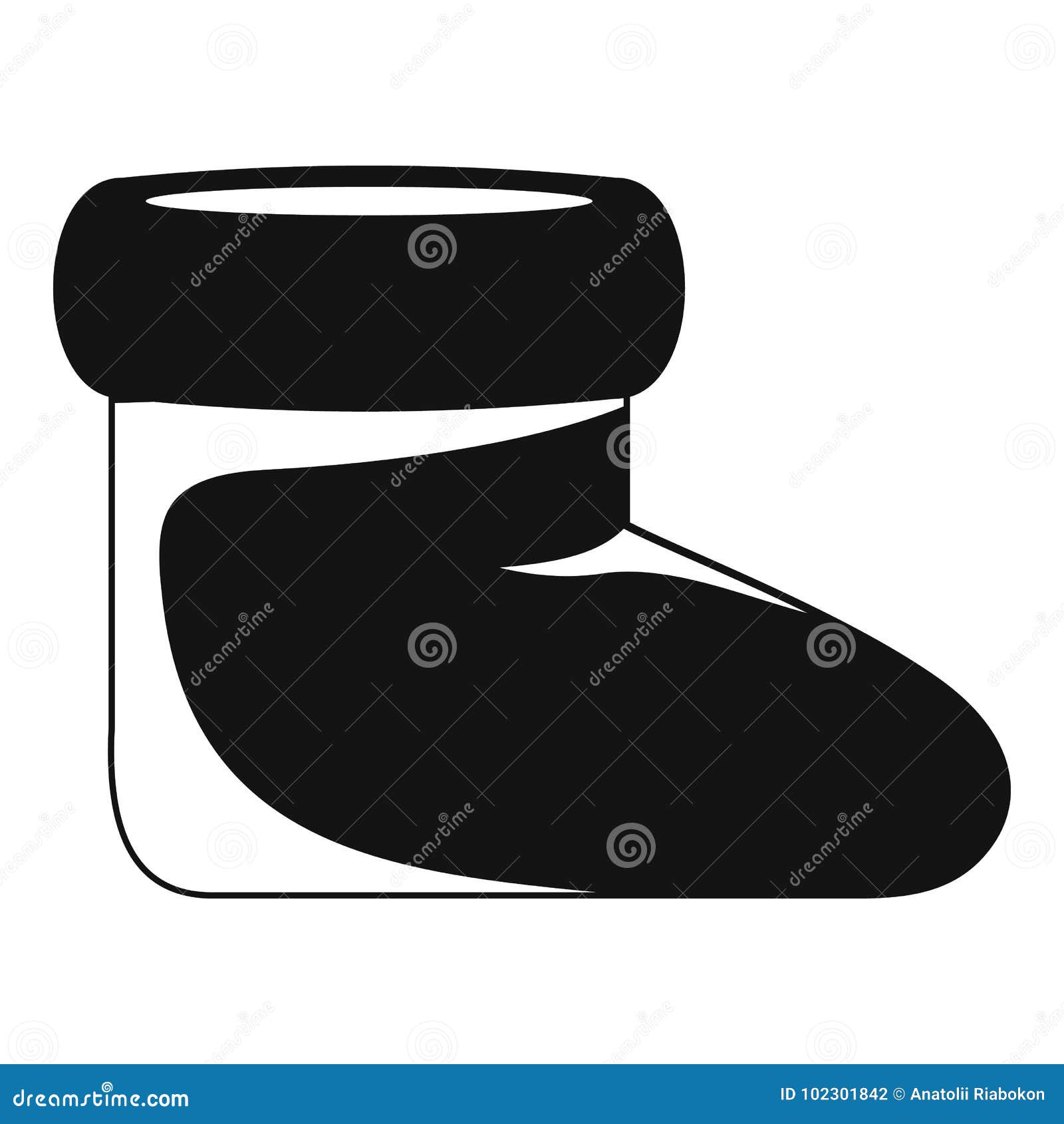 La Mujer Calza El Vector Del Icono Simple Ilustración del Vector ...