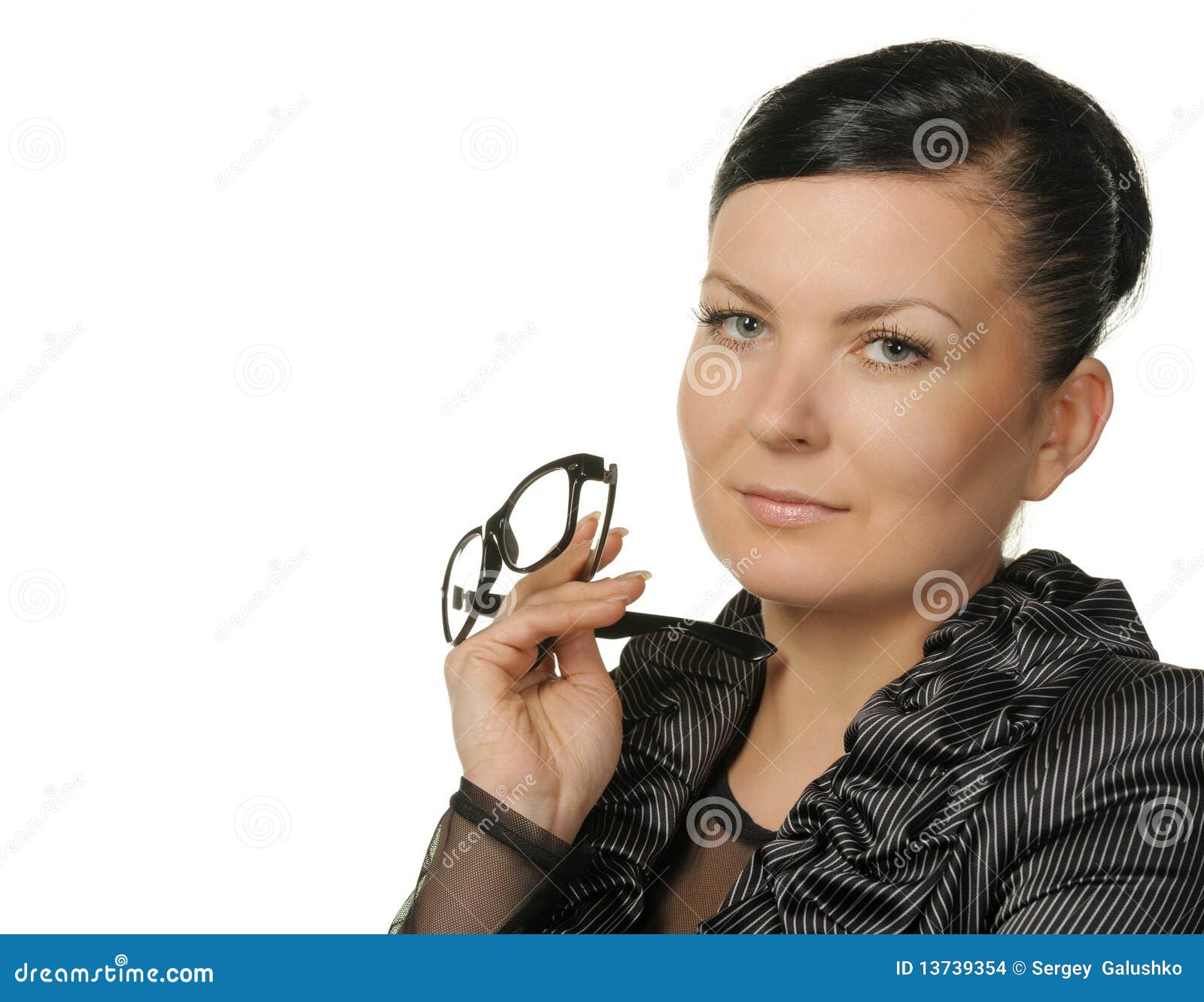 La mujer moderna foto de archivo. Imagen de hembra, anteojos - 13739354