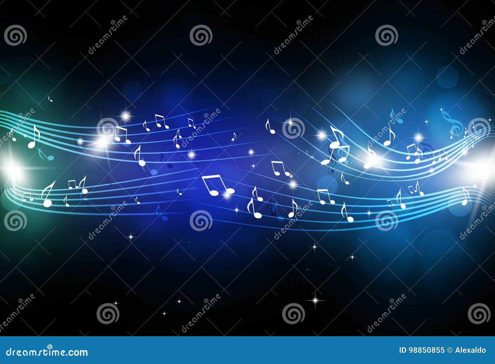 Images La Musique Note Le Fond Bleu - Téléchargez 280 Photos libres de ...