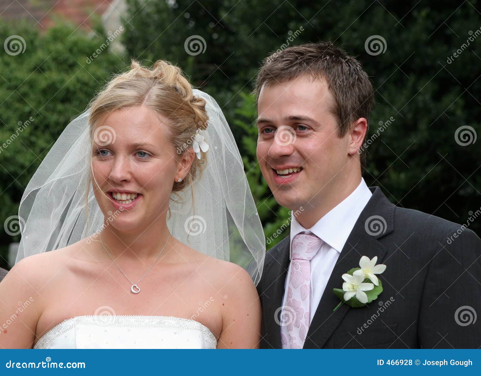 La novia y el novio foto de archivo. Imagen de amor, pares - 466928