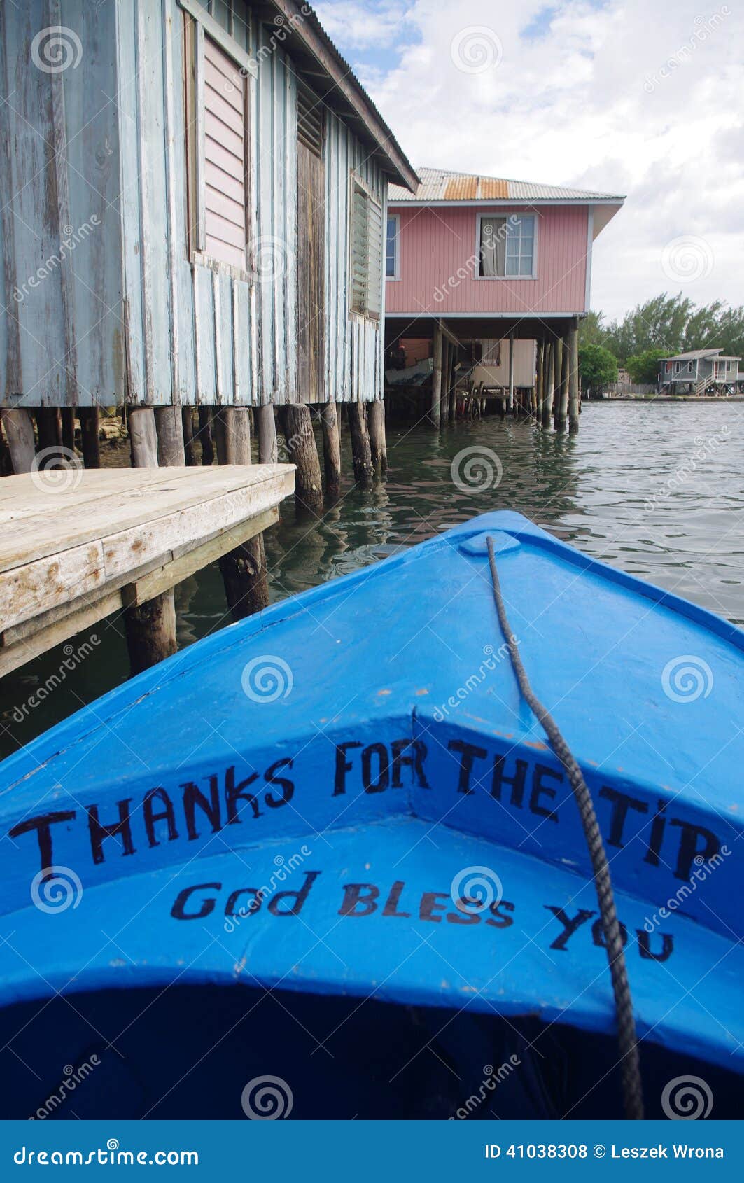 La Oak Ridge En La Zona Este De Roatan Foto de archivo - Imagen de ...