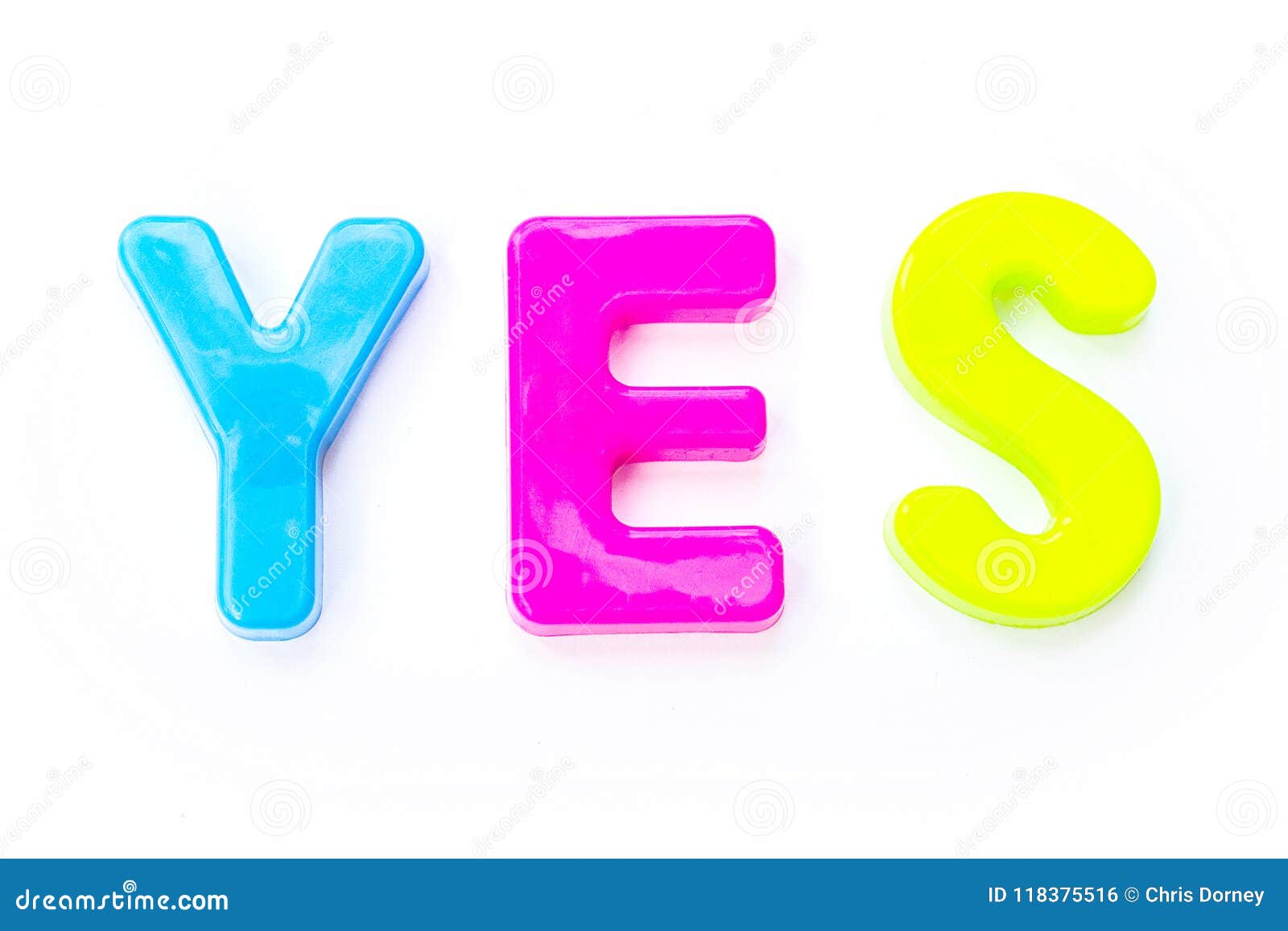 La palabra sí foto de archivo. Imagen de veraz, cabecera - 118375516