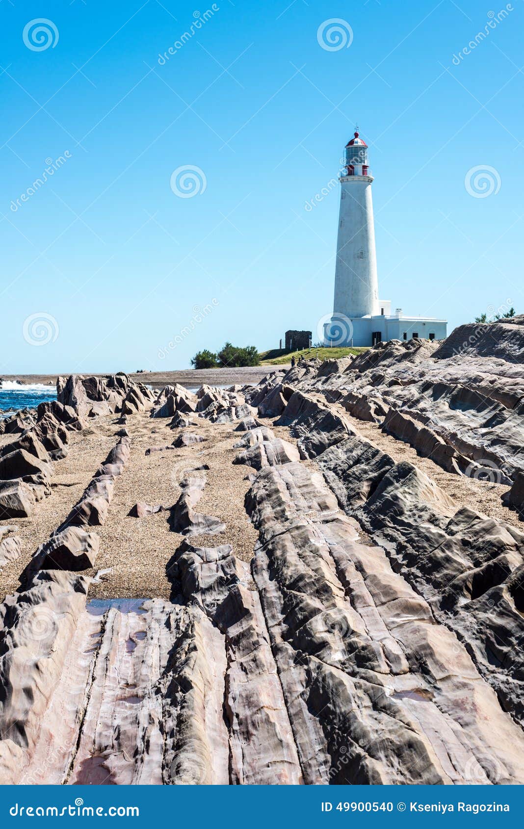 La Paloma Lighthouse Uruguay Stock Photo - Image of lamp, ocean: 49900540
