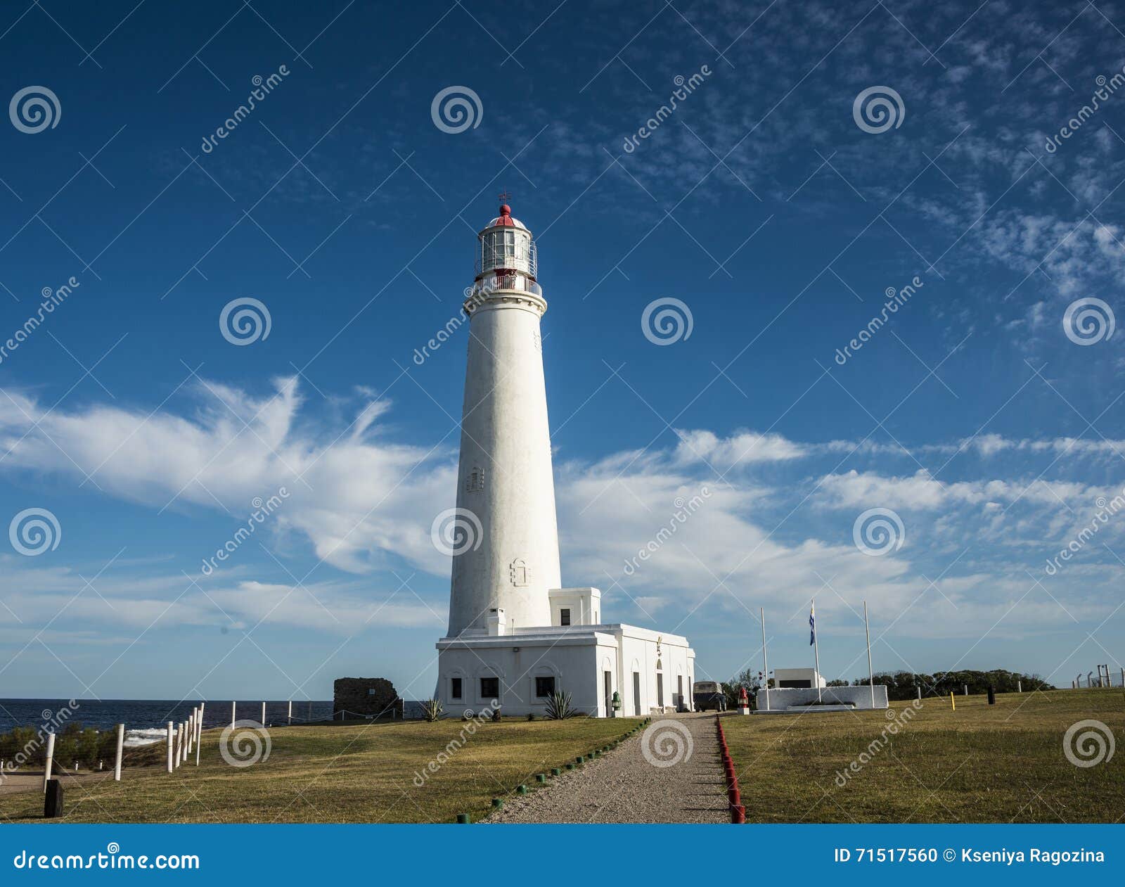 La Paloma Lighthouse, Uruguay Stock Photo - Image of marines, coastline ...