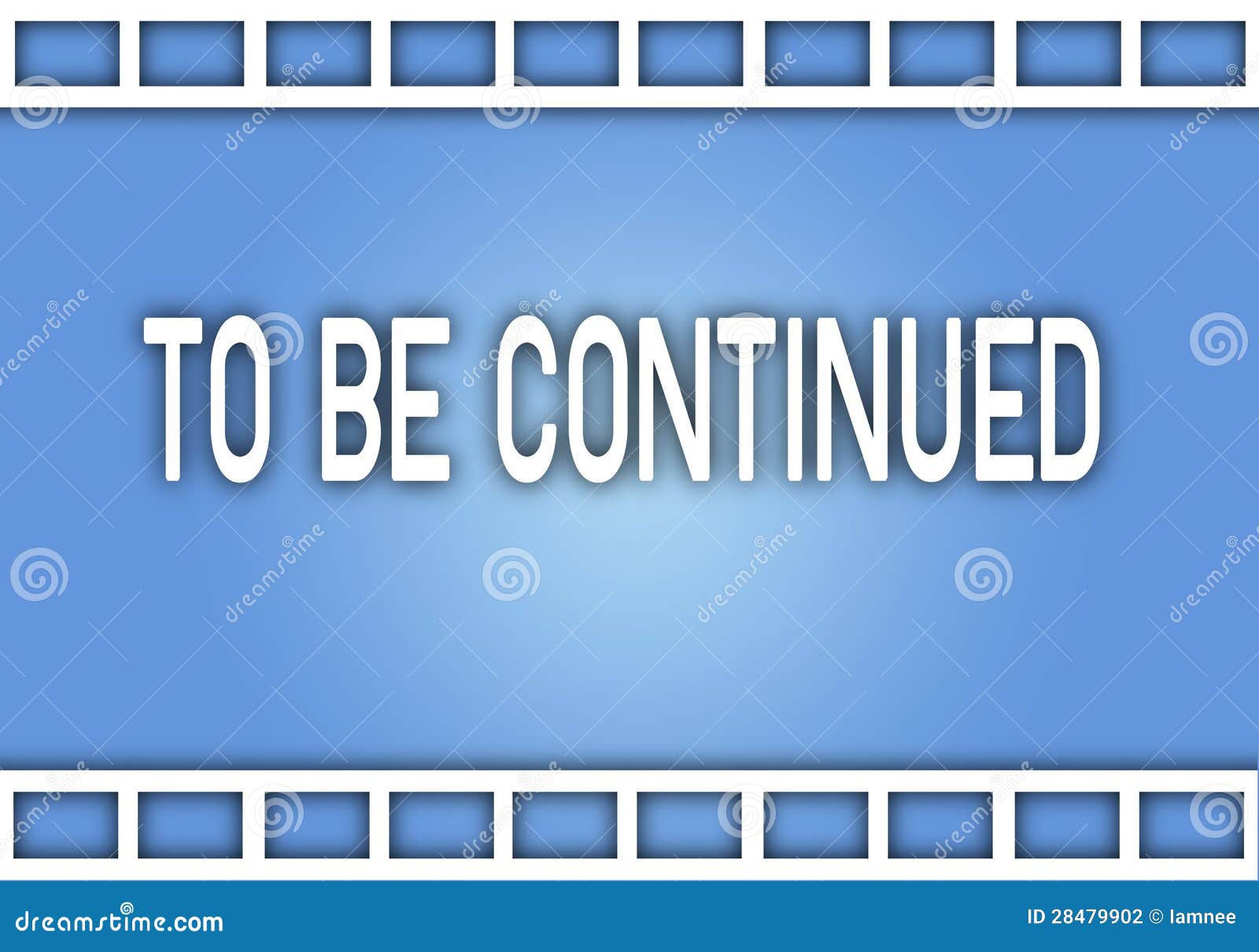 La Parola Da Continuare Sulla Filmina Illustrazione di Stock ...