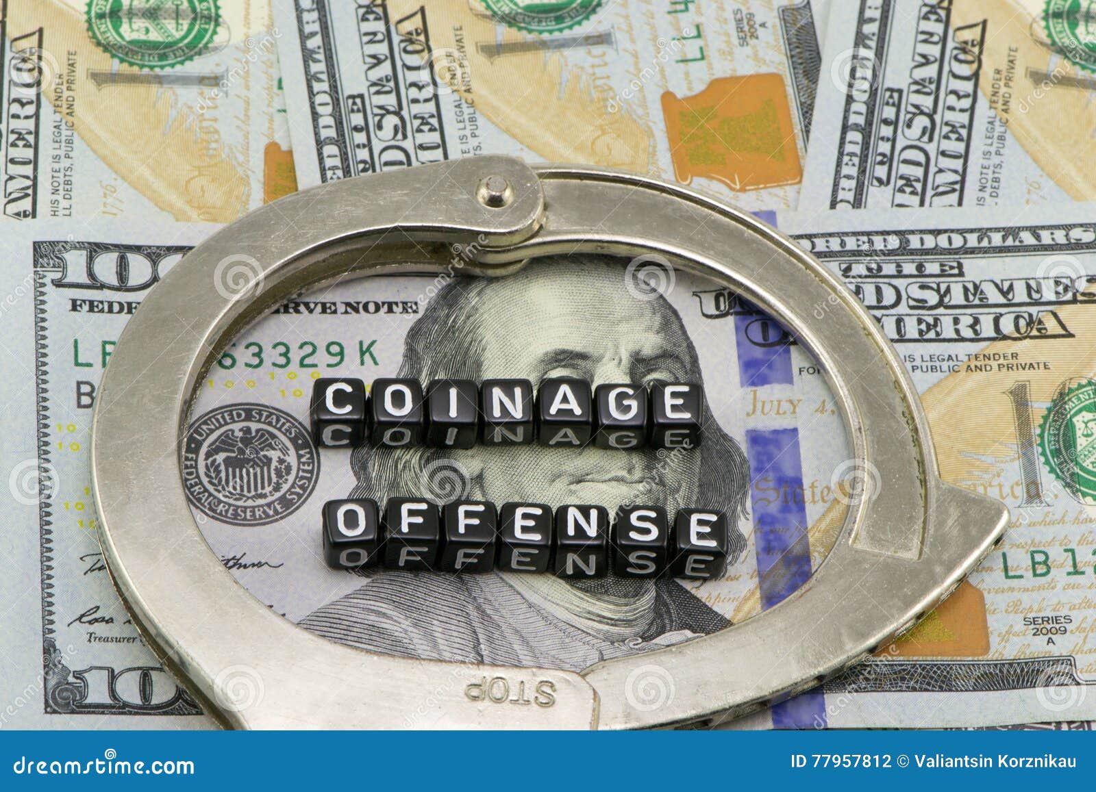 La pena para falsificar foto de archivo. Imagen de manillas - 77957812