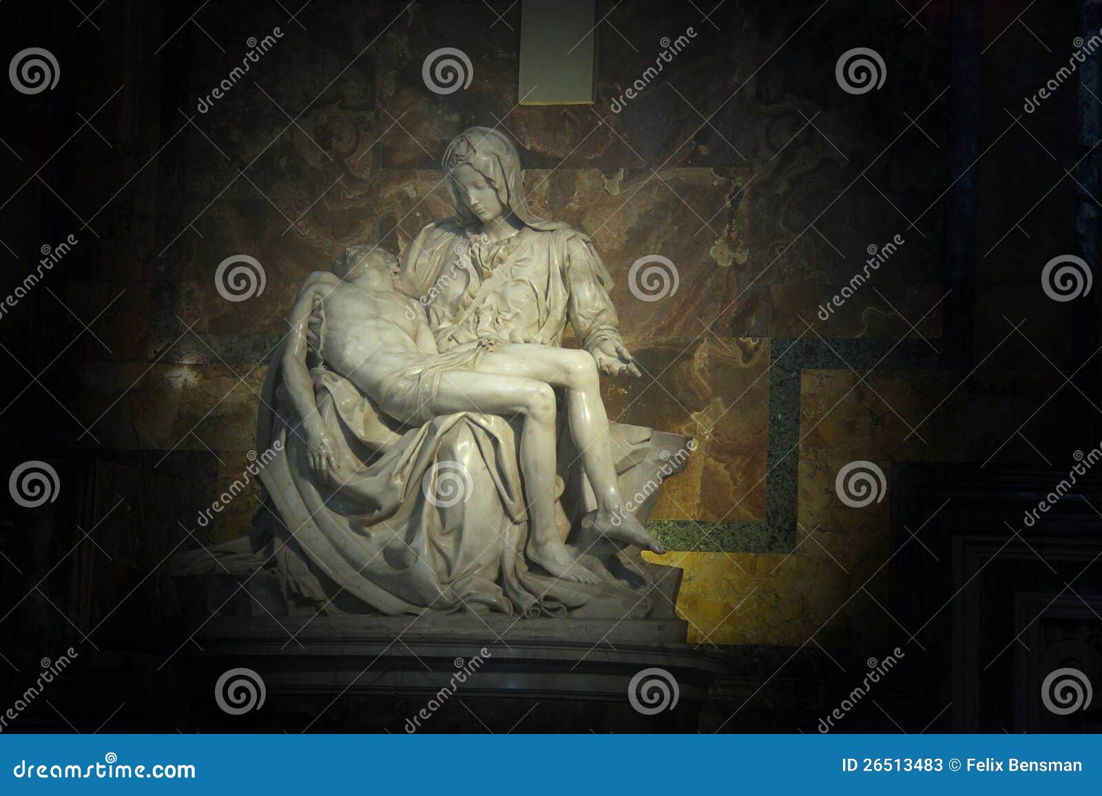 La Pieta in Saint Peter Basilica Editorial Stock Photo - Image of ...