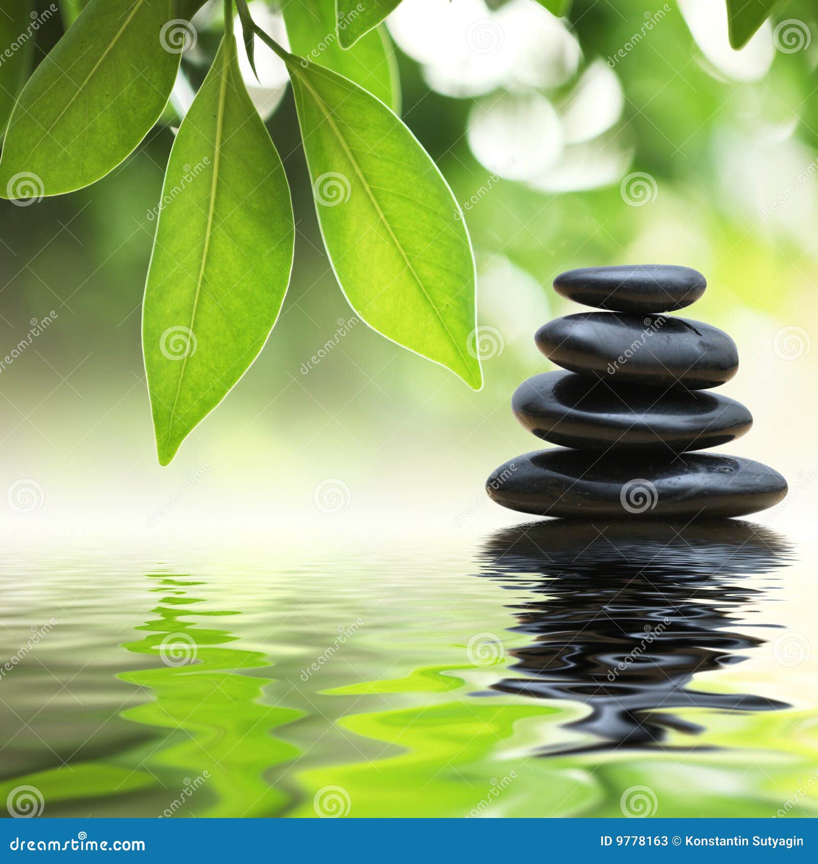 La pile lapide le zen image stock. Image du fond, jour - 9778163