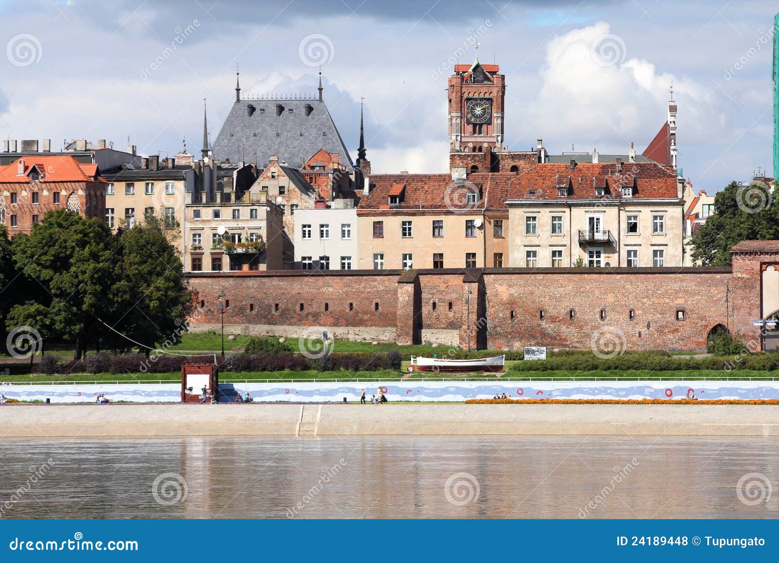 La Polonia - Torum fotografia stock. Immagine di luogo - 24189448