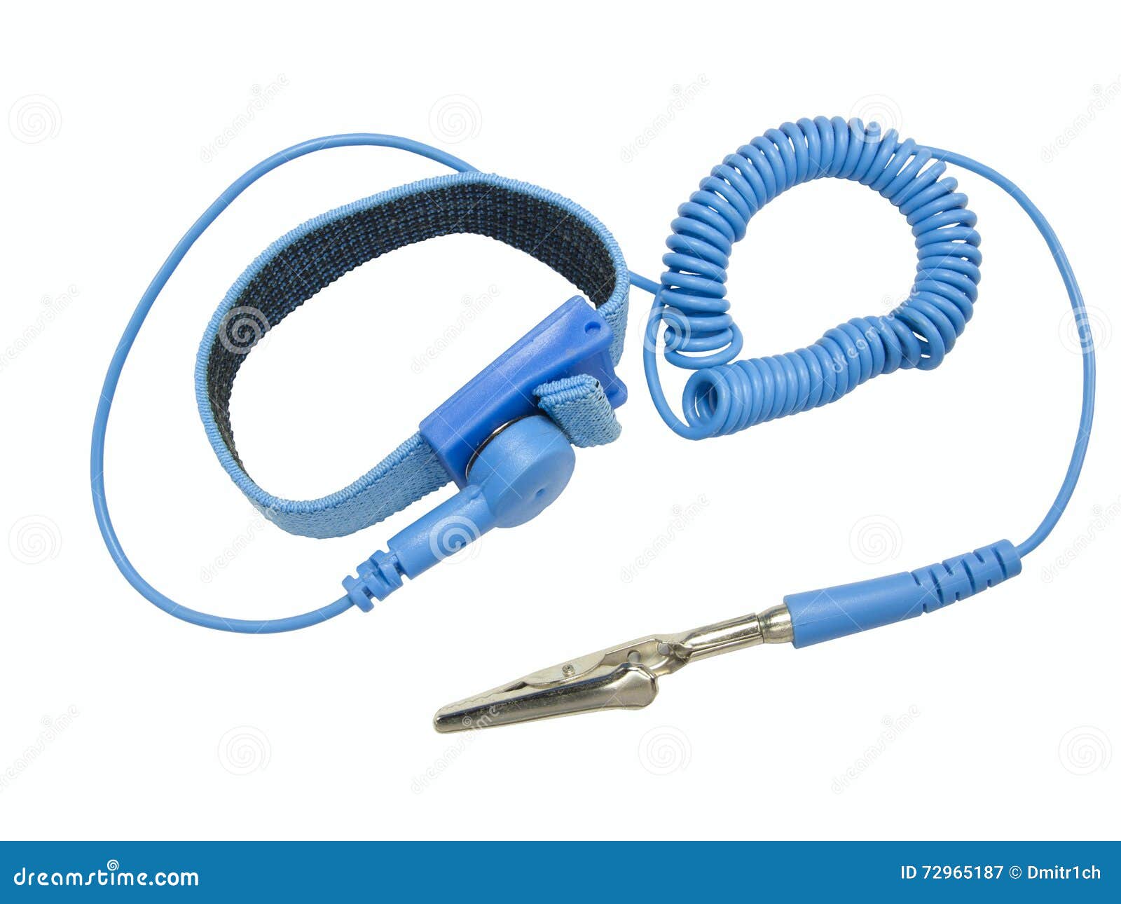 La Pulsera Antiestática, Imagen Aislada Imagen de archivo - Imagen de ...