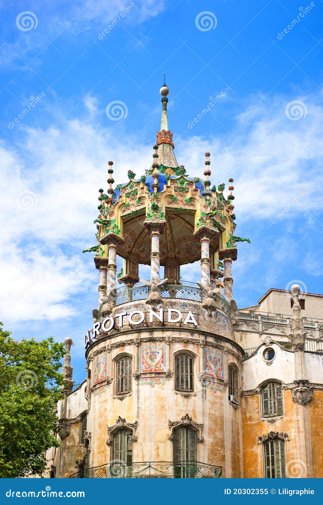 La Rotonda building stock image. Image of metropolitan - 20302355