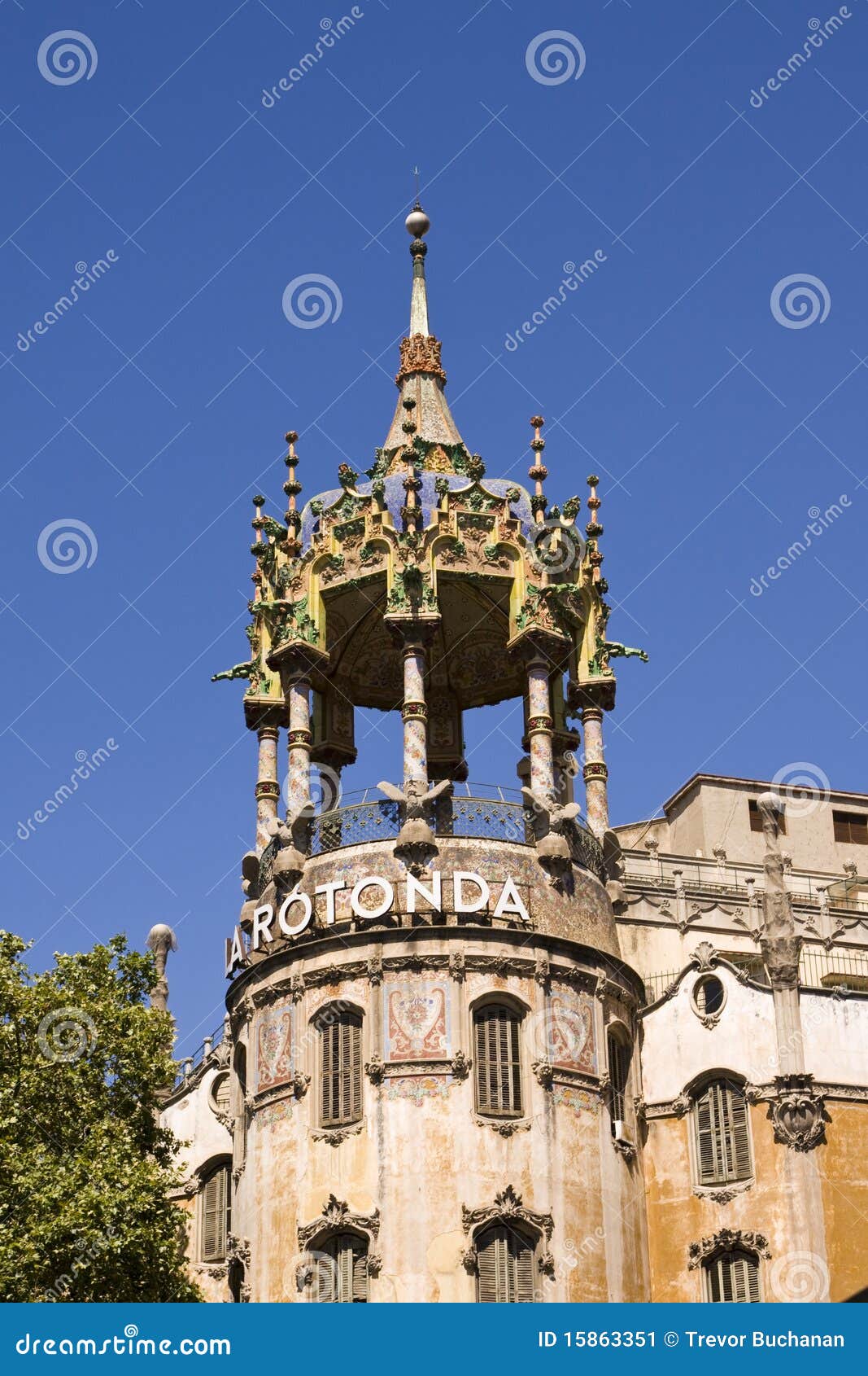 La Rotunda stock image. Image of moderniste, blue, tall - 15863351