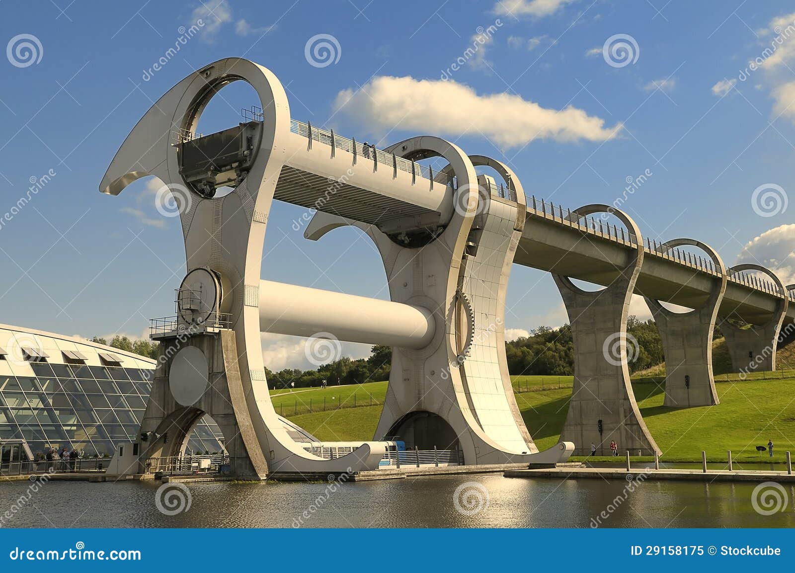 La Rueda De Falkirk, Escocia. Imagen de archivo - Imagen de afuera ...