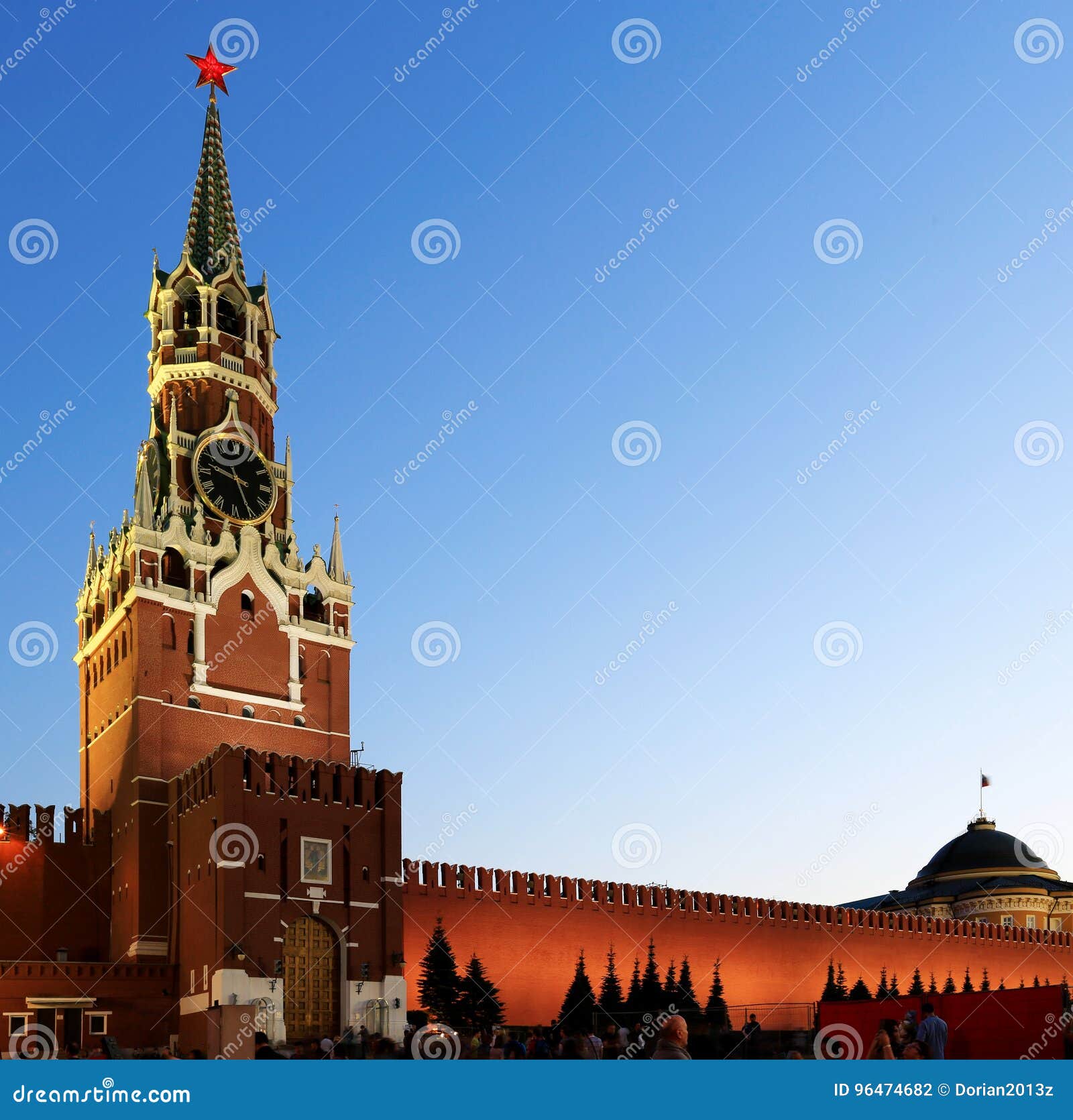 La Russia, Bella Vista Di Mosca Fotografia Stock - Immagine di mosca ...