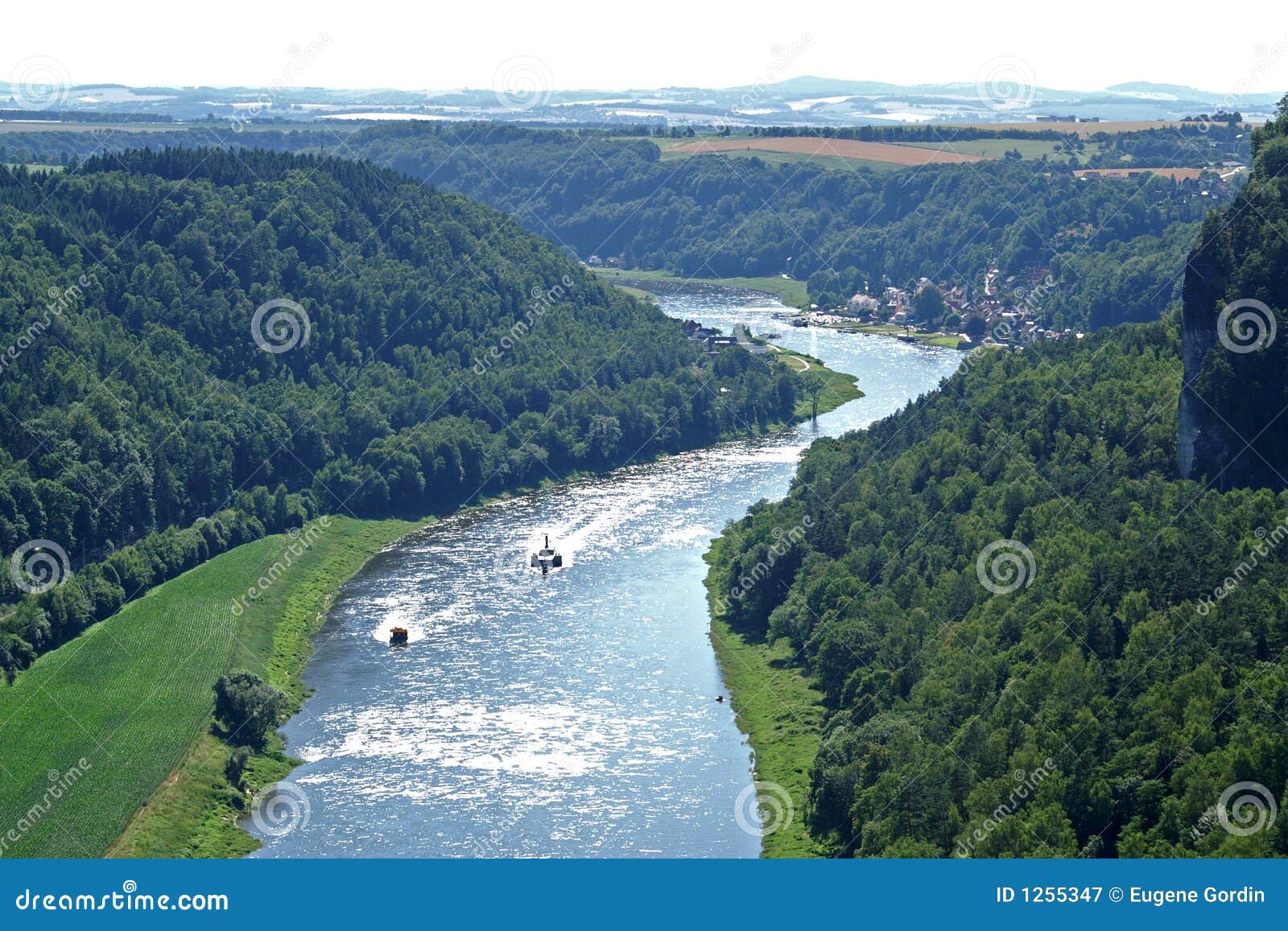 La Sassonia svizzera immagine stock. Immagine di svizzera - 1255347
