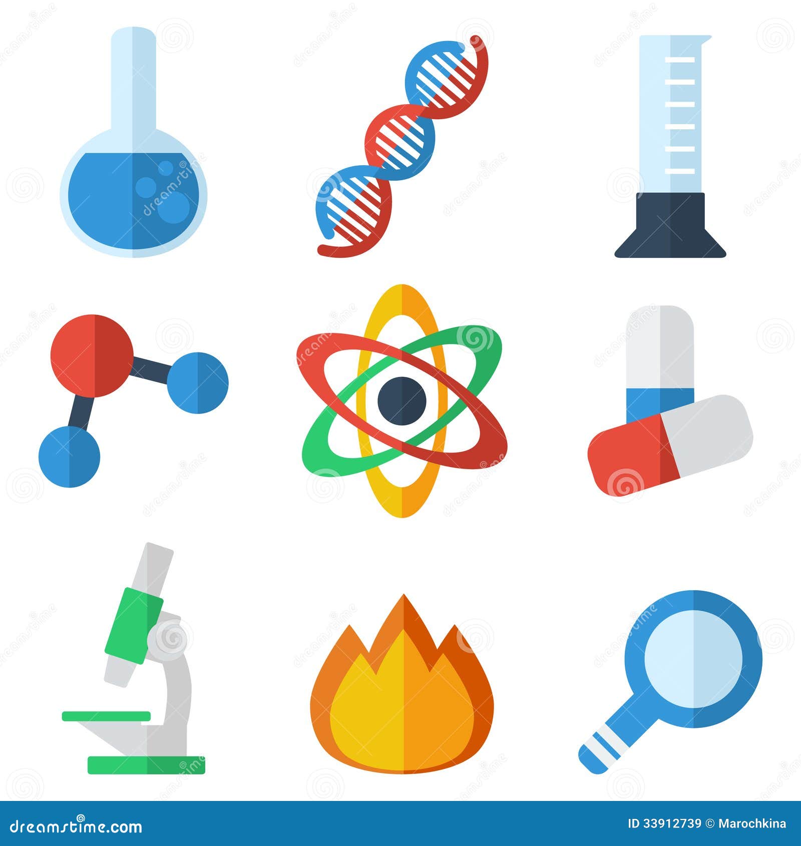 La science plate d'icône illustration de vecteur. Illustration du ...