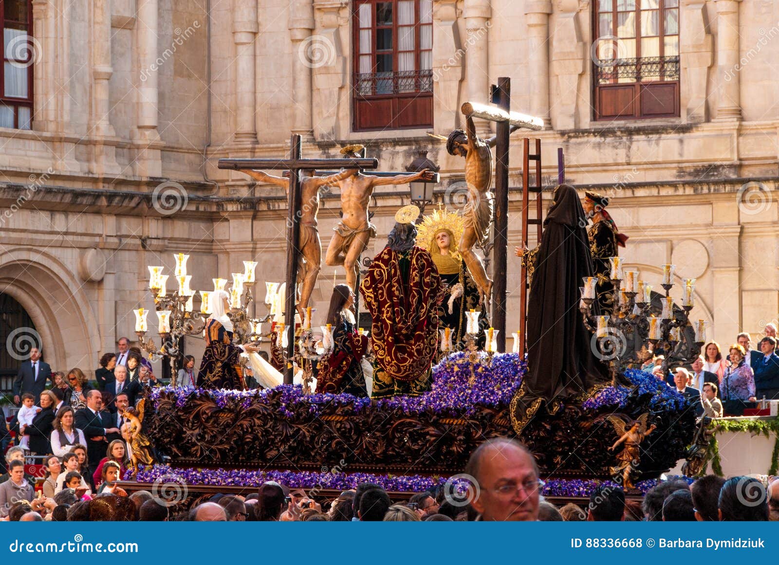 La Semana Santa Procession in Spanje, Andalucia Redactionele Stock Foto ...