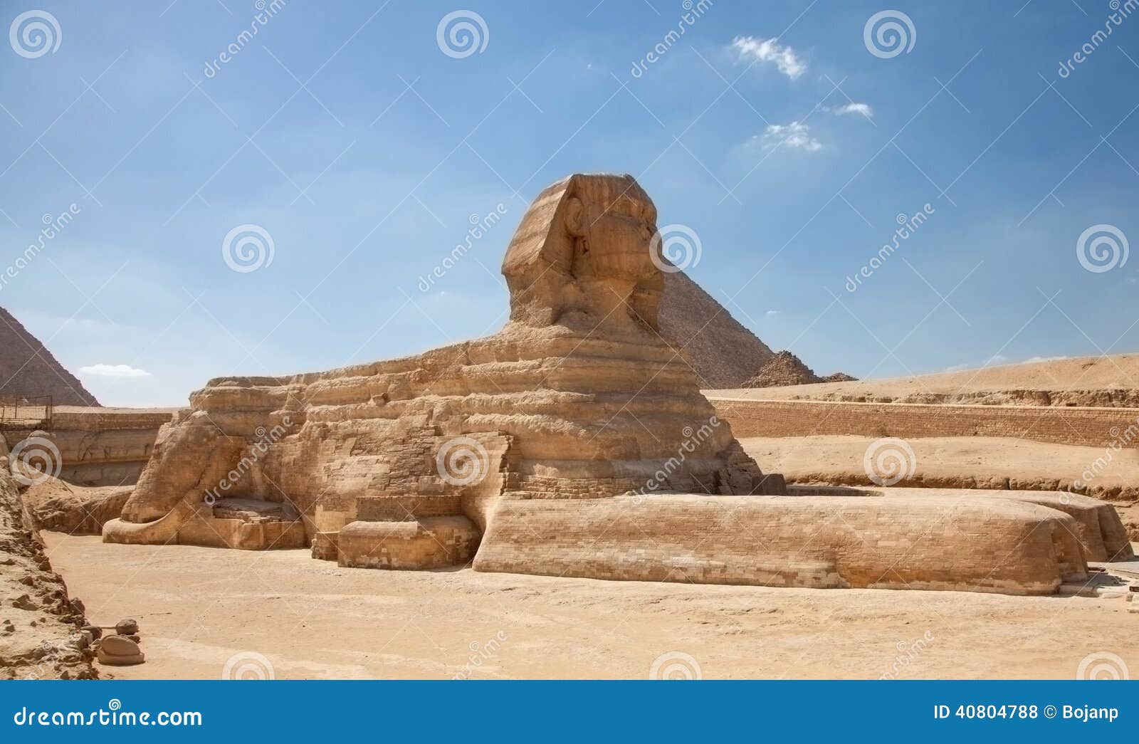 La Sfinge di Giza fotografia stock. Immagine di storia - 40804788