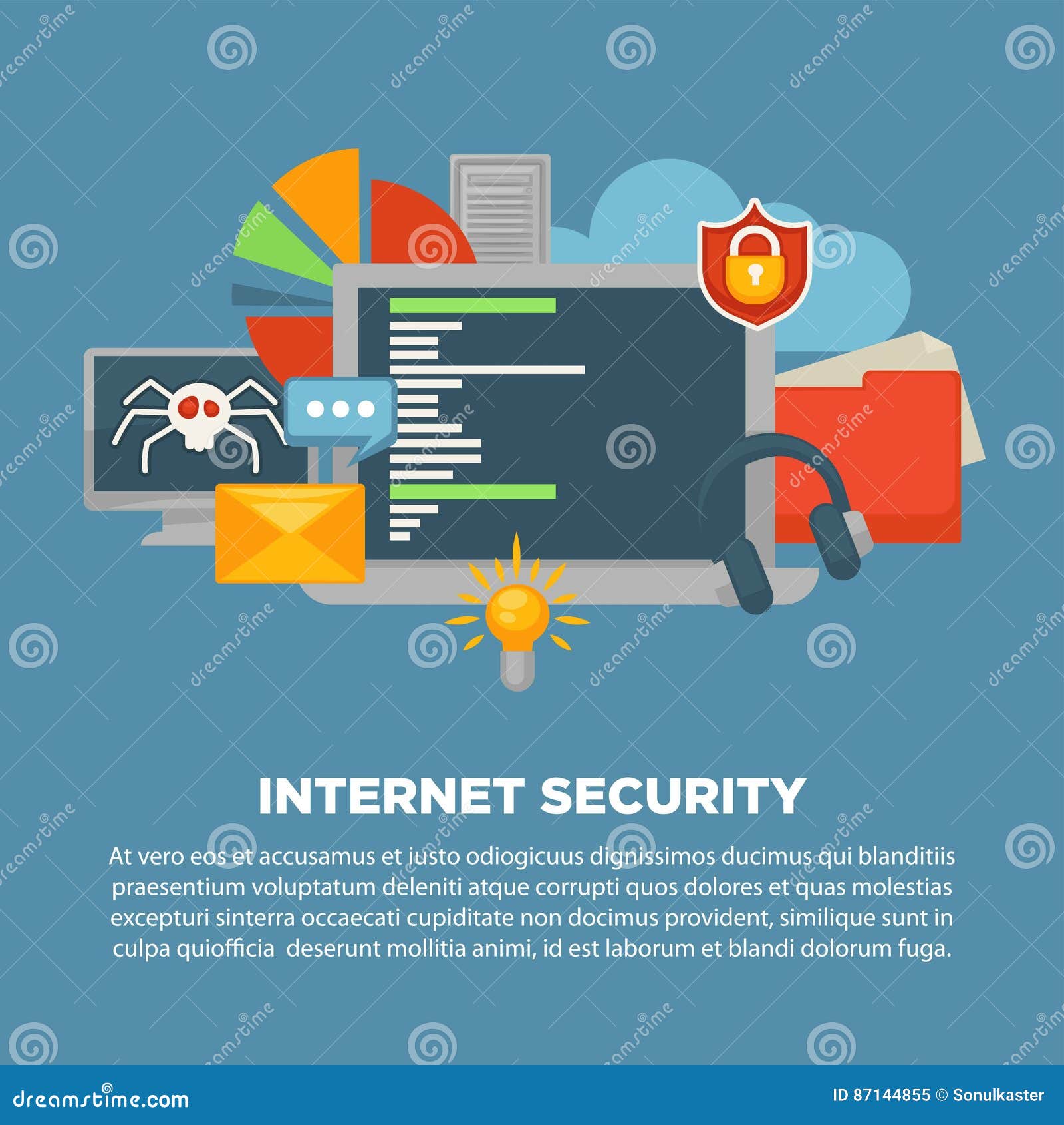 La Sicurezza Di Internet E La Protezione Digitale Di Malware Del ...