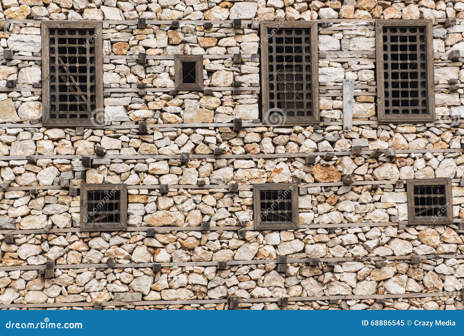 La Structure De La Vieille Maison En Pierre Image stock - Image du ...